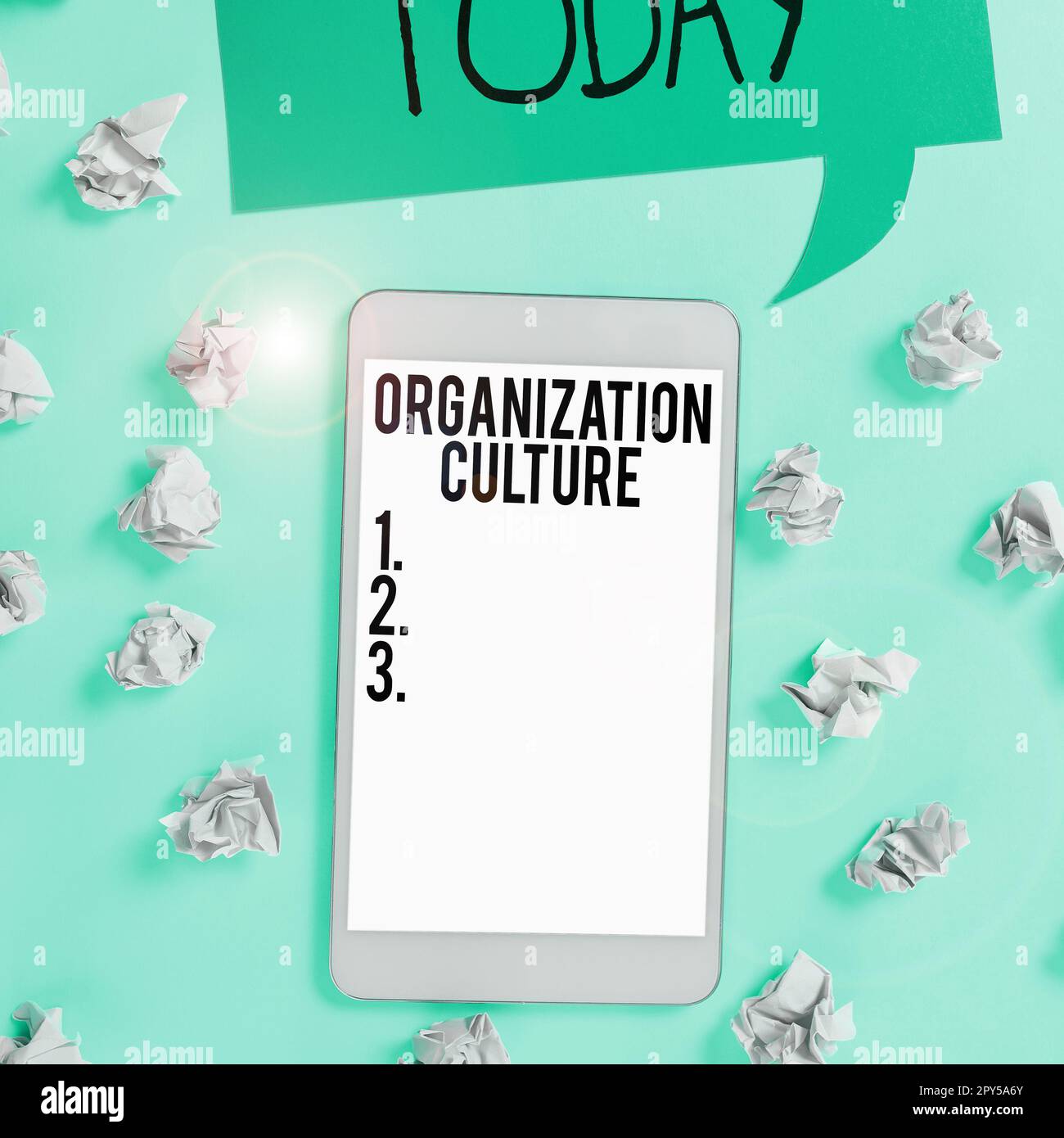 Text showing inspiration Organization Culture. Concept meaning social ...