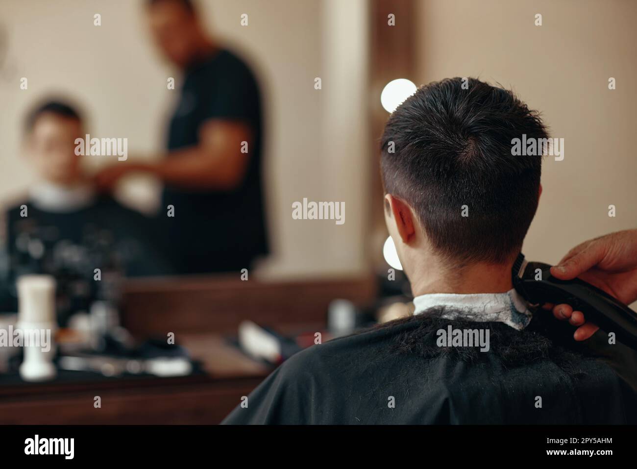 Barber care real men hi-res stock photography and images - Alamy