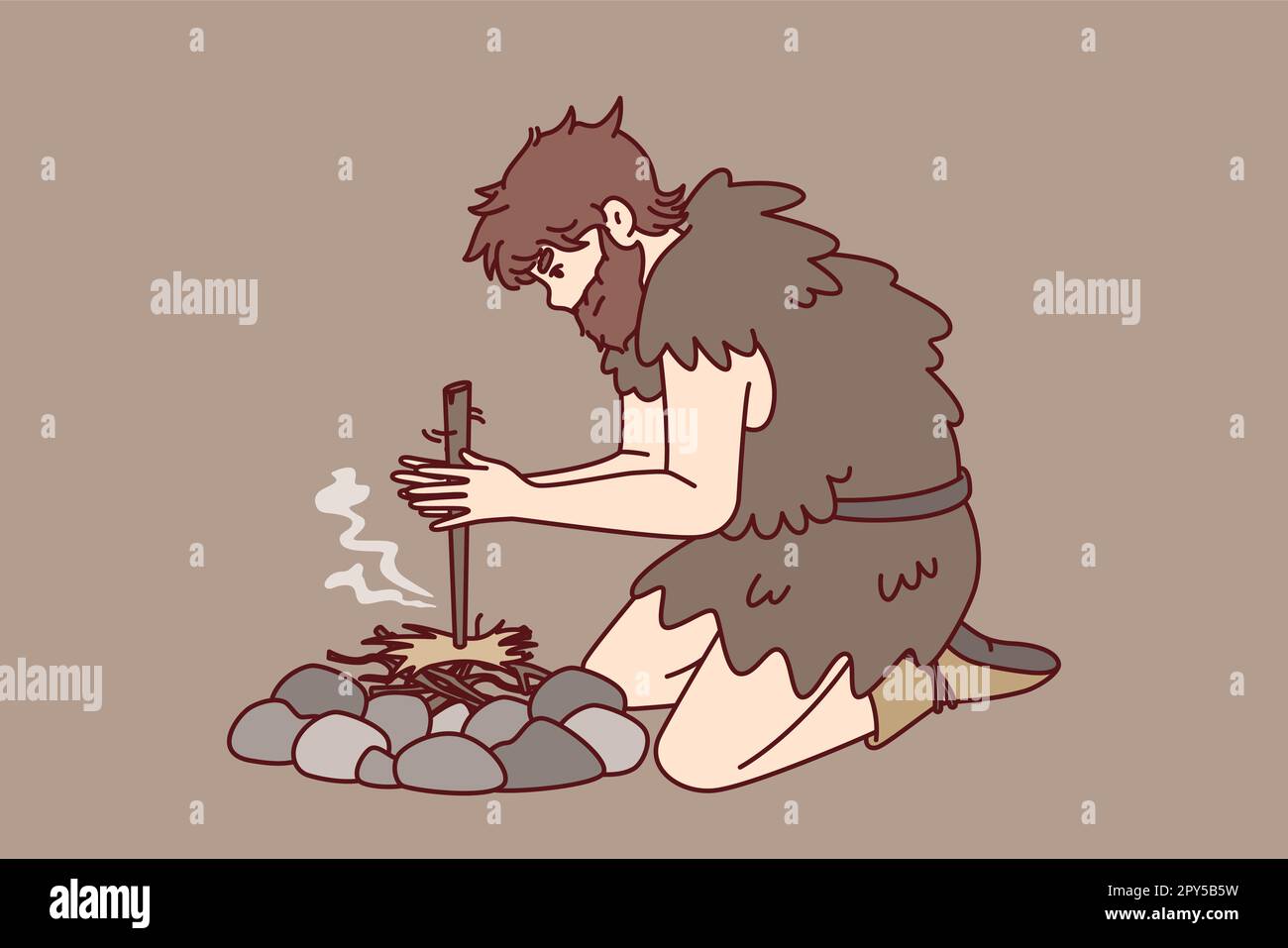 First Homo Sapiens Cartoon