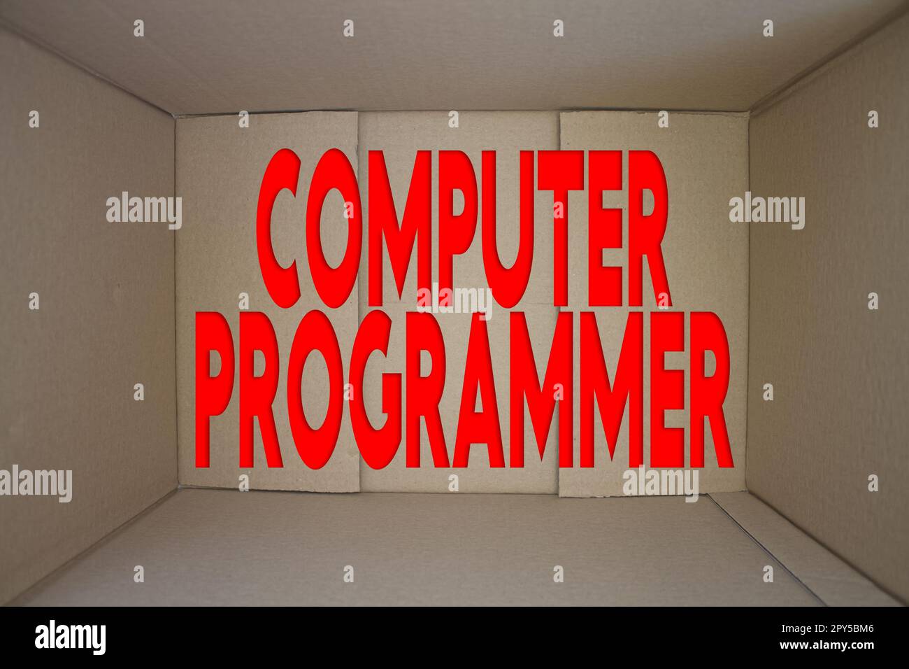 Cardboard computer hi-res stock photography and images - Alamy