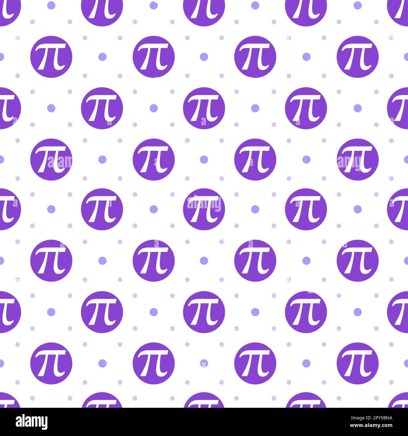 Pi Day Seamless Pattern Design with Mathematical Constants or Baked Pie ...