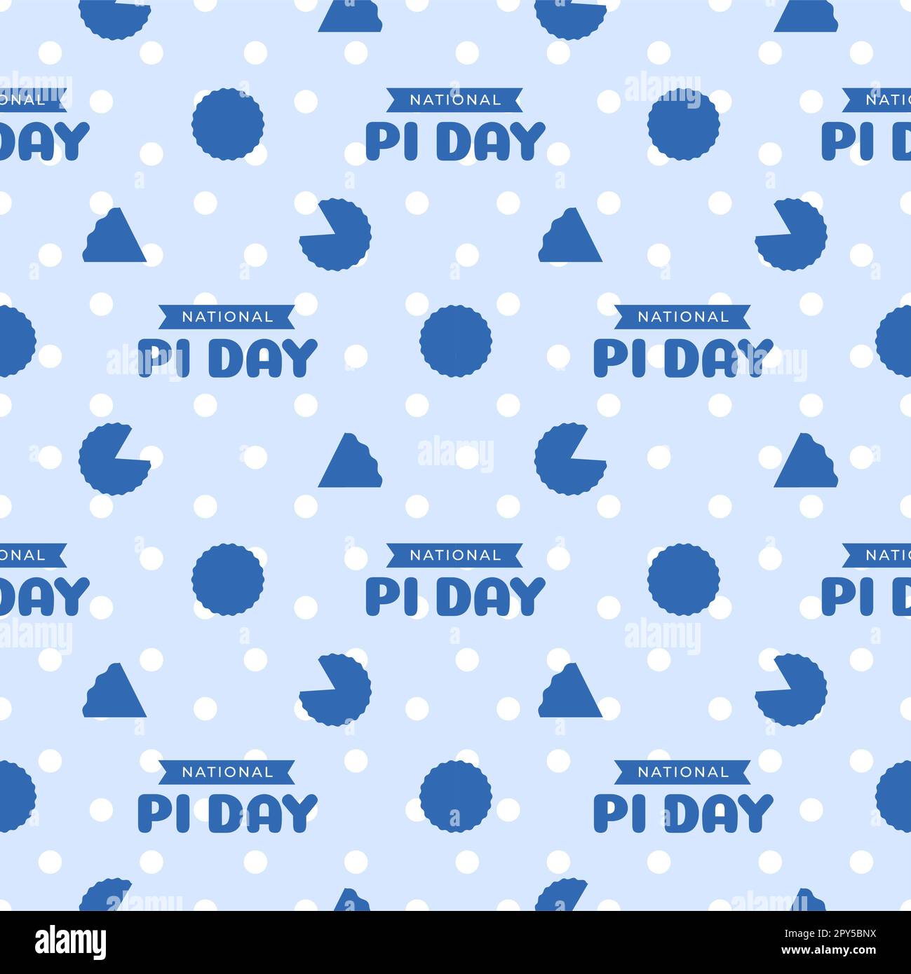 Pi Day Seamless Pattern Design with Mathematical Constants or Baked Pie ...