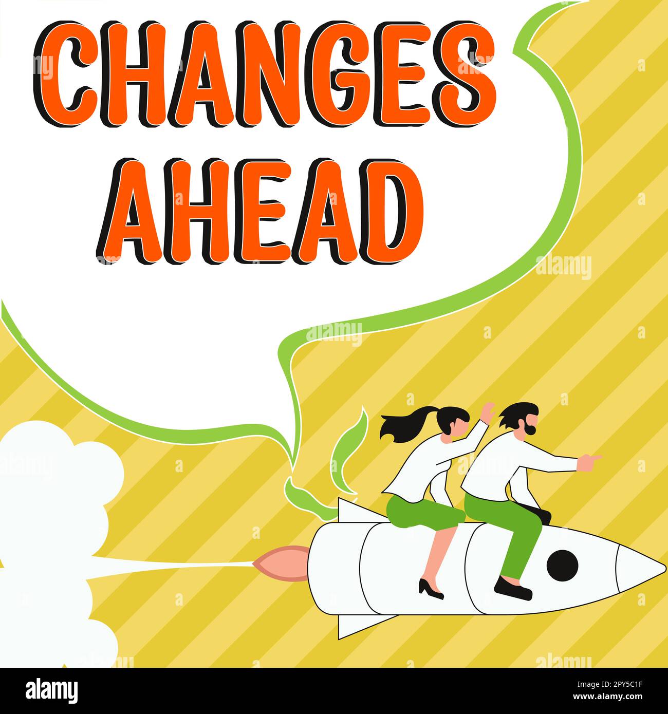 Conceptual display Changes Ahead. Business concept to replace with or ...