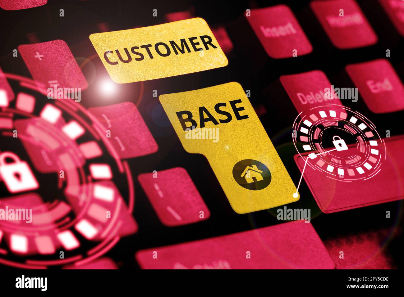 Inspiration showing sign Customer Base. Business idea encourage ...