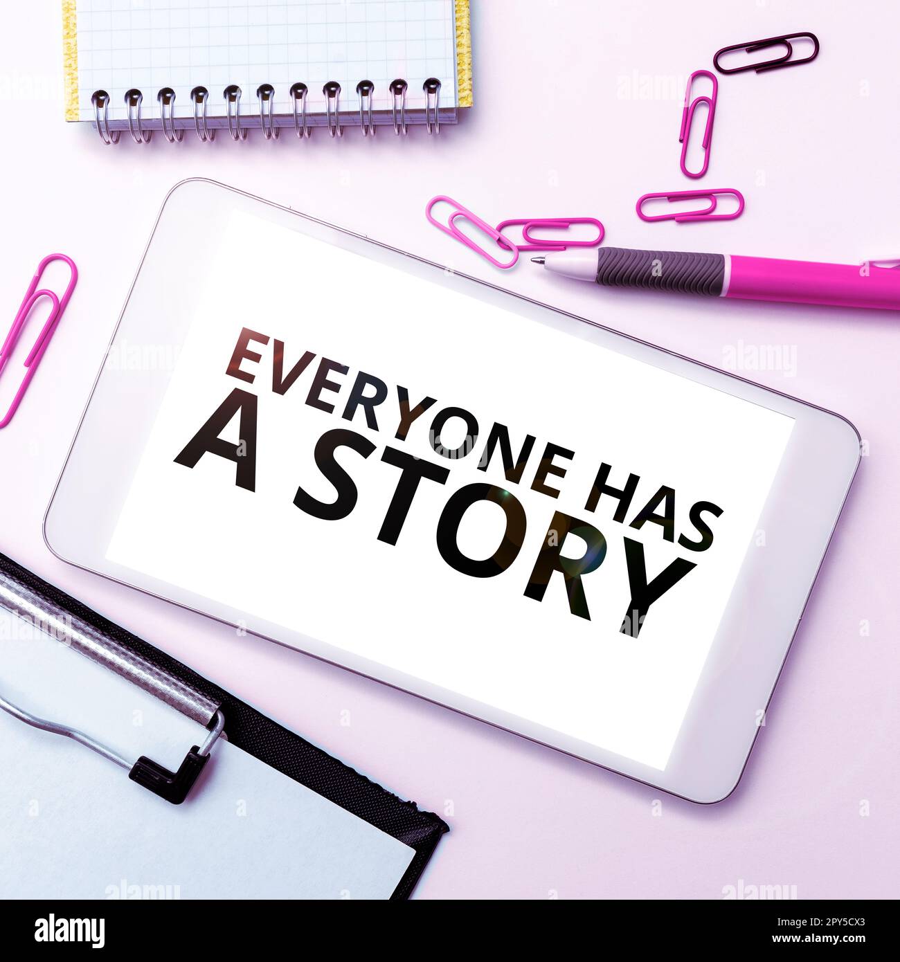 Inspiration showing sign Everyone Has A Story, Business showcase ... Inspiration showing sign Everyone Has A Story, Business showcase ...