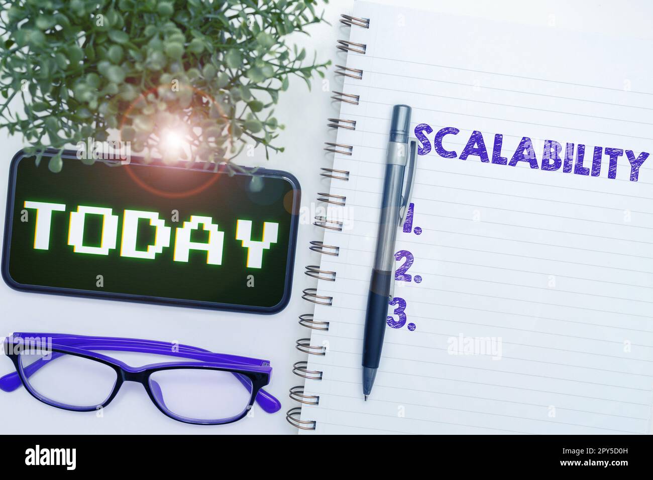 Sign displaying Scalability. Internet Concept capable of being easily ...