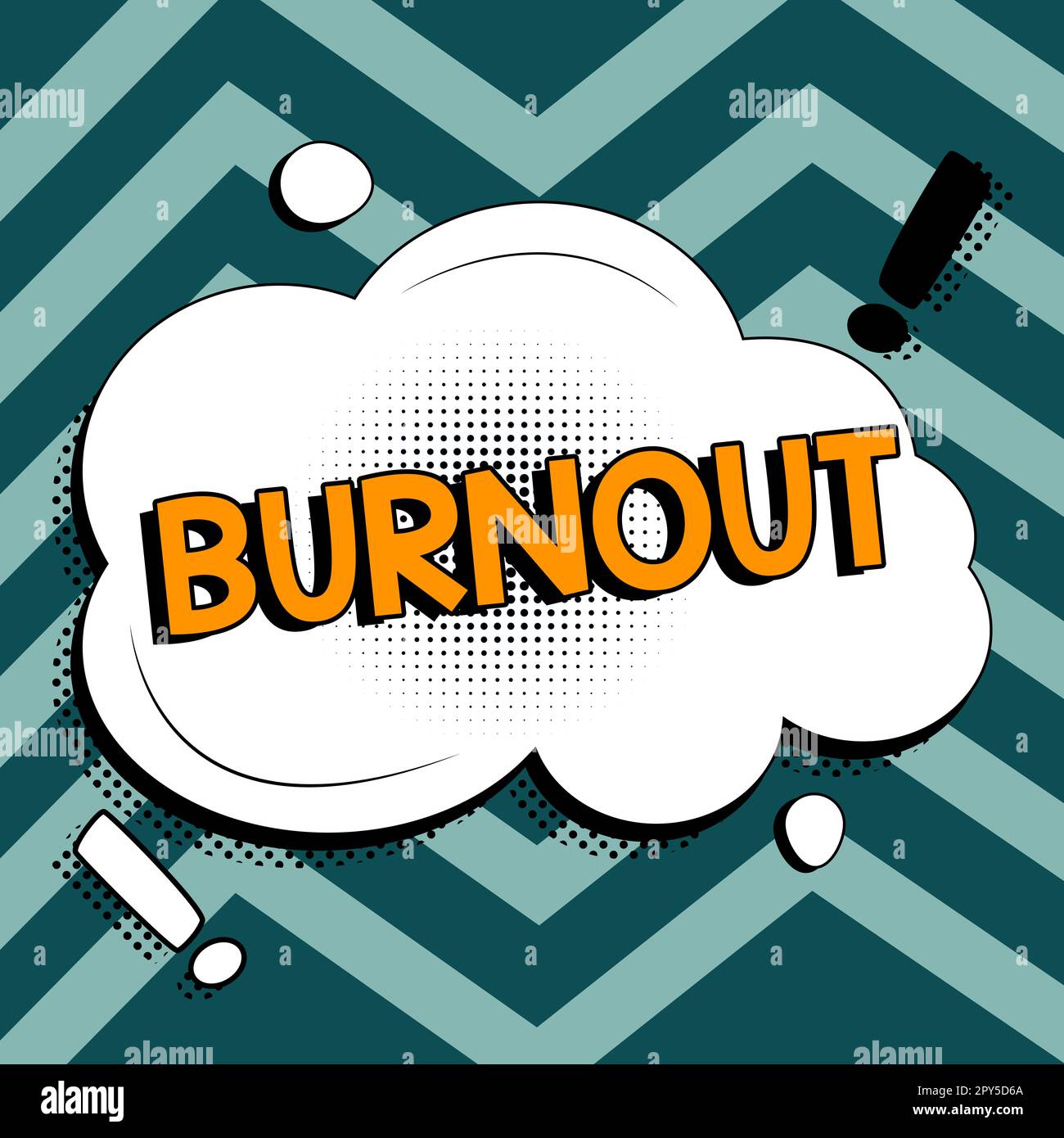 Conceptual caption Burnout. Word Written on Feeling of physical and ...