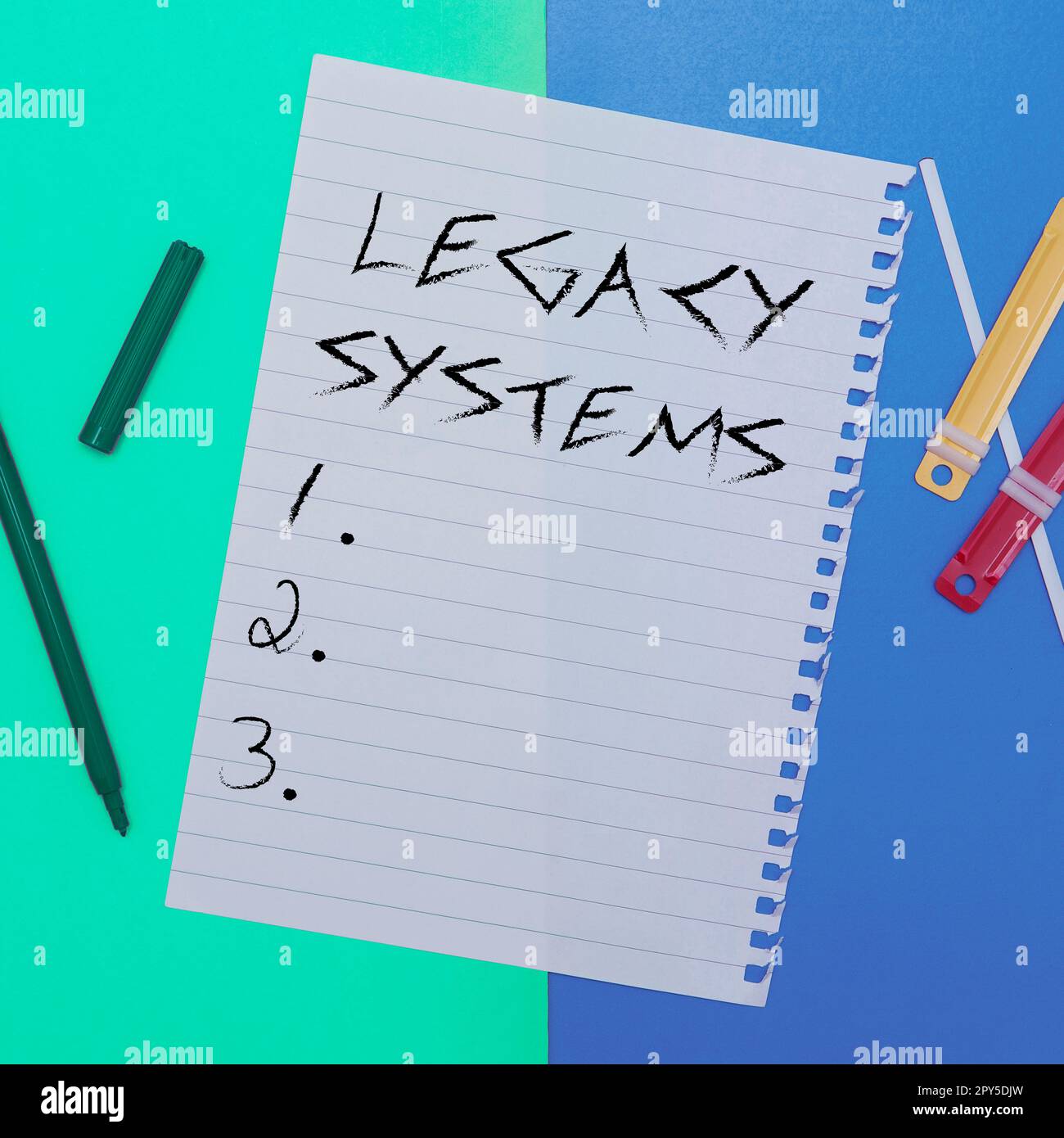 Sign displaying Legacy Systems. Business idea old method technology ...