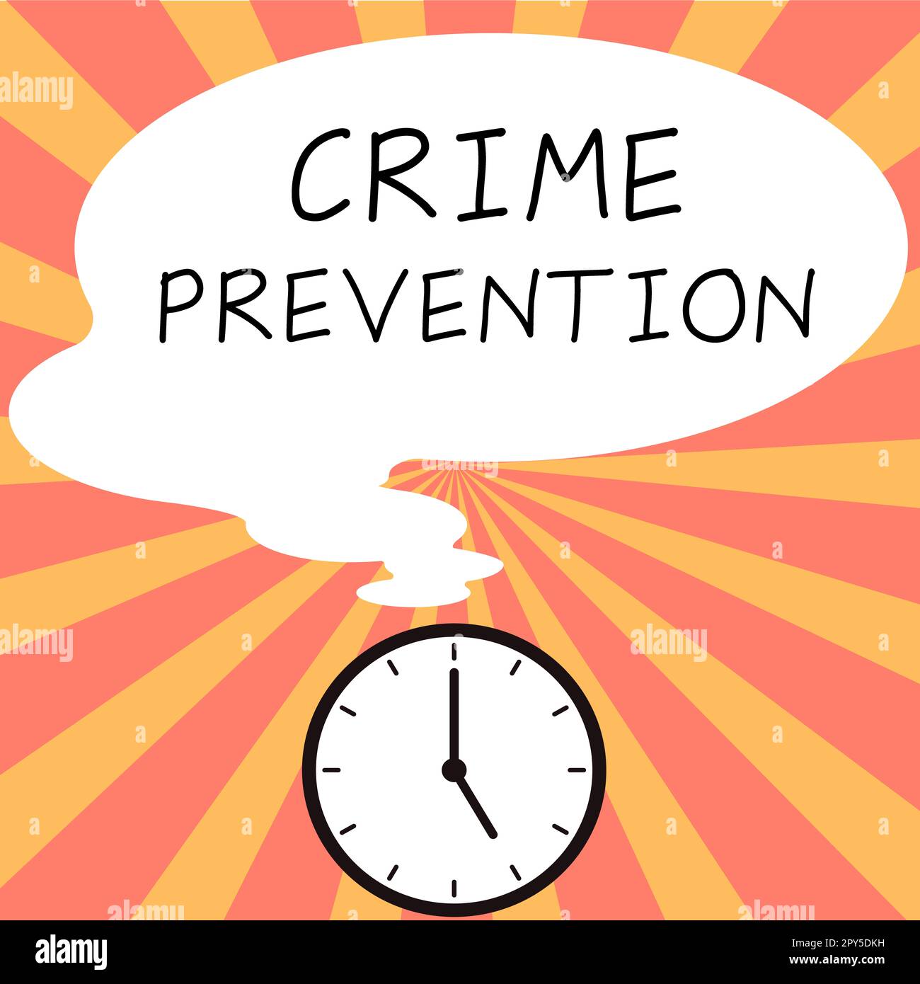 Conceptual display Crime Prevention. Conceptual photo Federal Offense ...