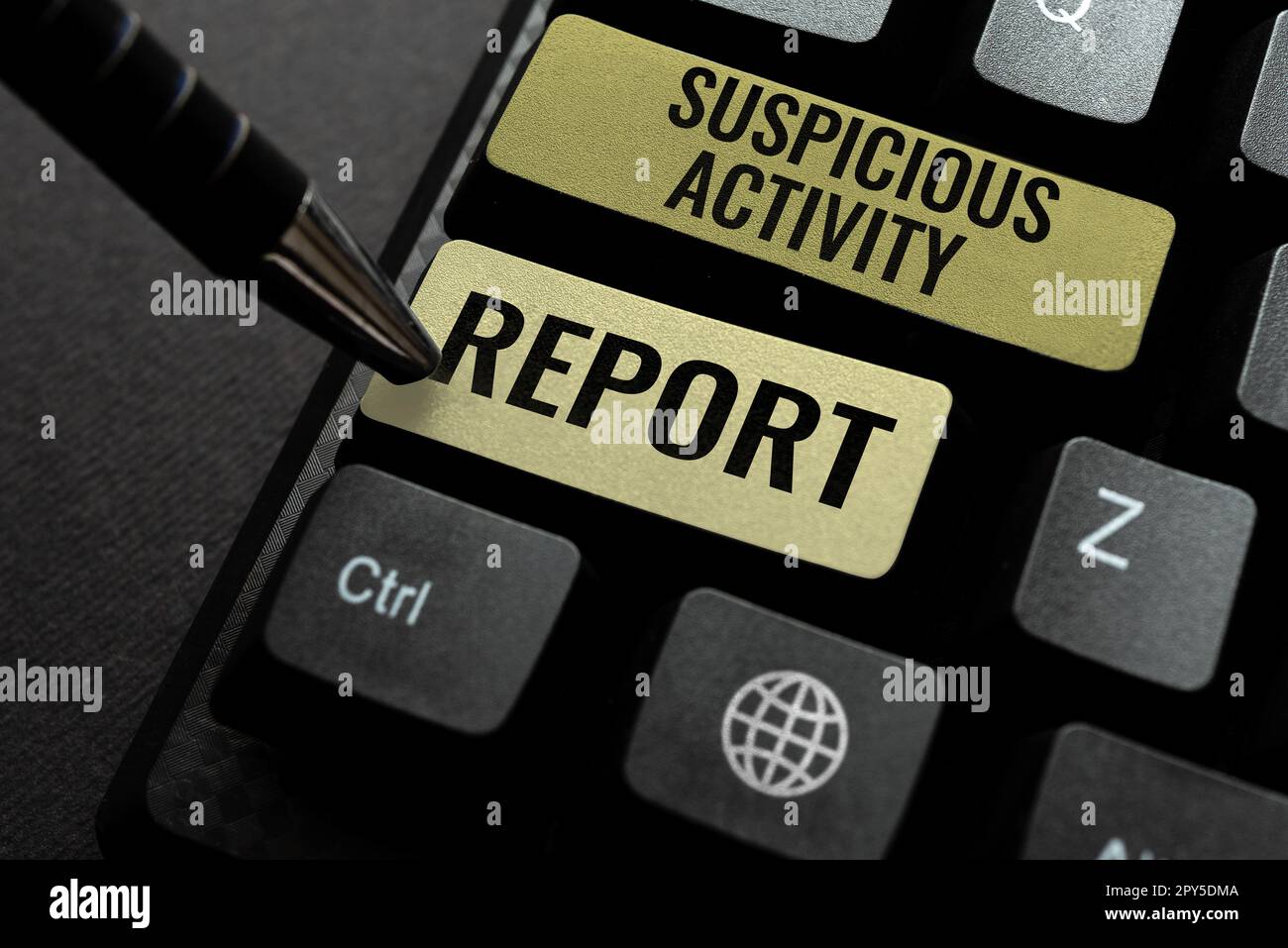 Suspicious activity report hi-res stock photography and images - Alamy