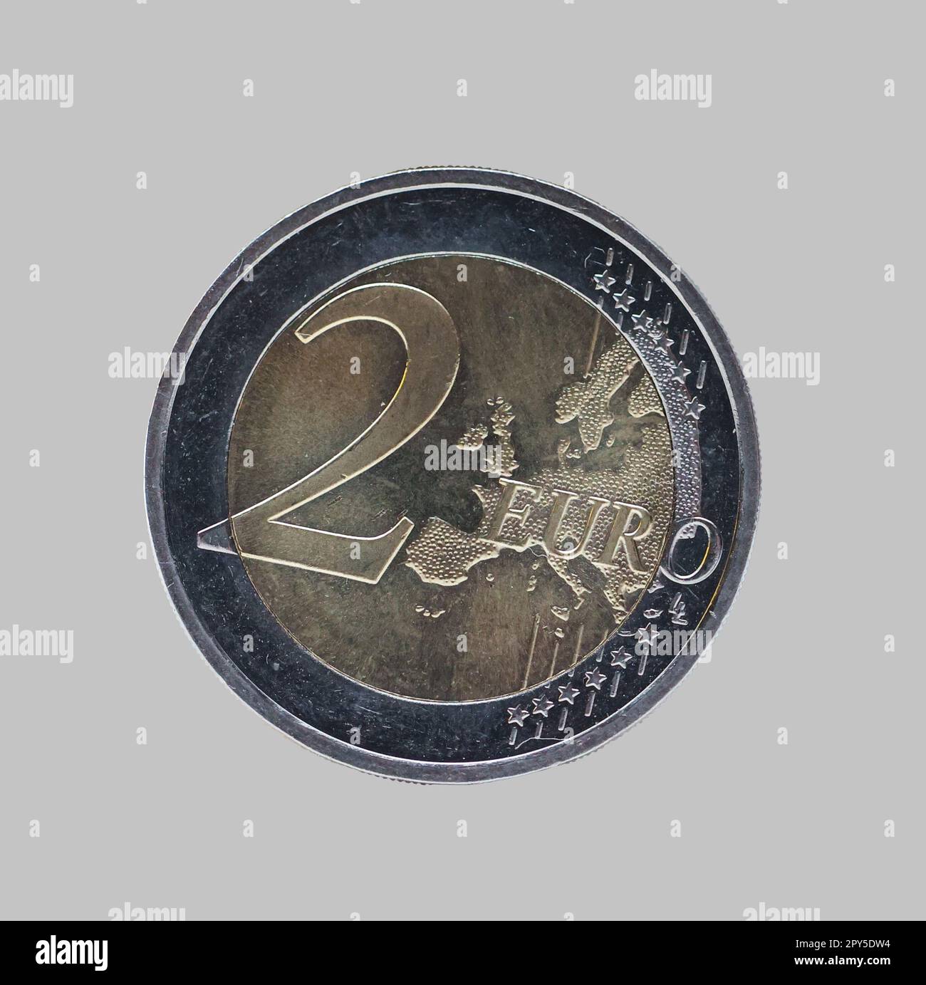 Two euro coins hi-res stock photography and images - Alamy