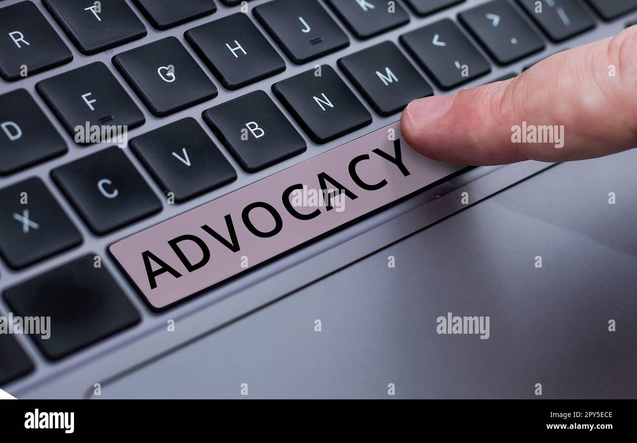 Conceptual caption Advocacy. Business concept Profession of legal ...
