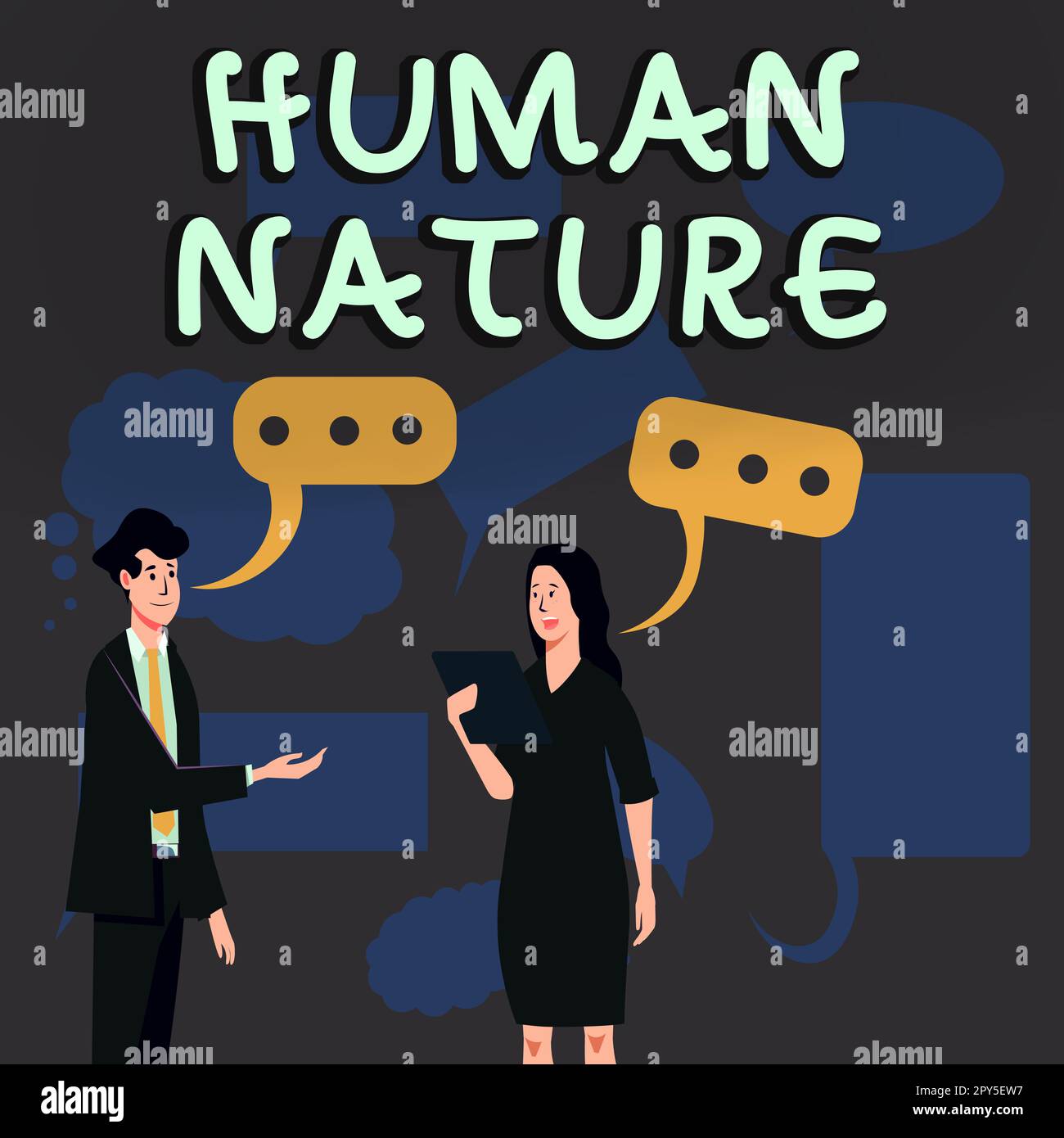 Inspiration showing sign Human Nature. Word for psychological ...