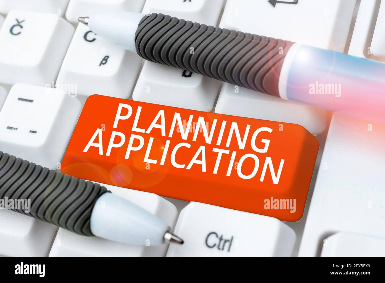 Planning permission paperwork hi-res stock photography and images - Alamy