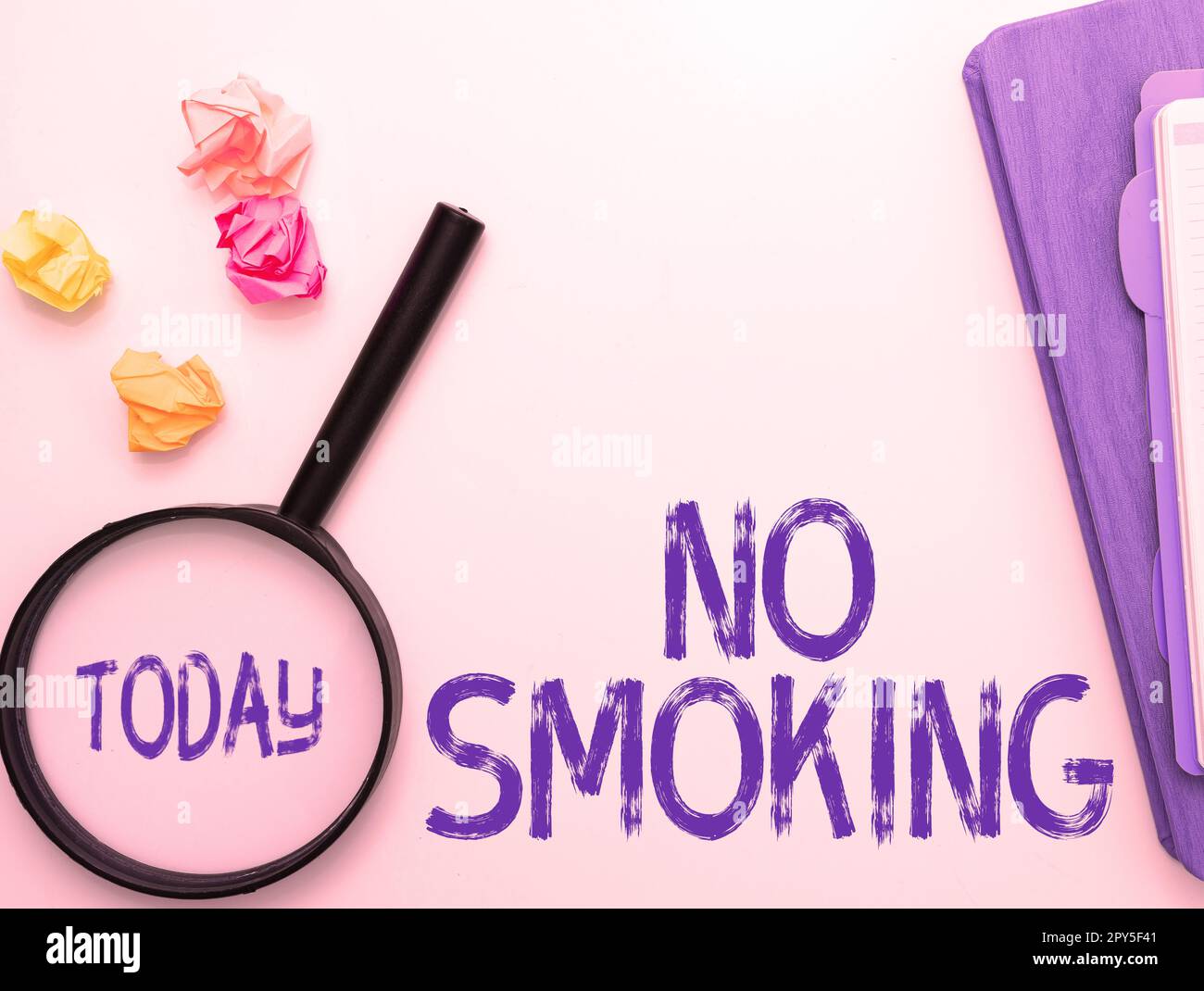 Inspiration showing sign No Smoking. Concept meaning using tobacco is ...