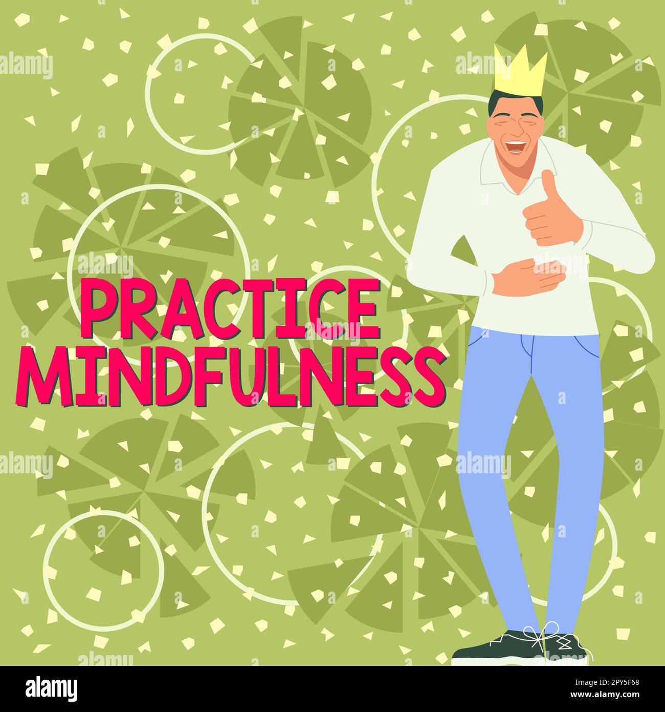 Sign displaying Practice Mindfulness. Internet Concept achieve a State ...