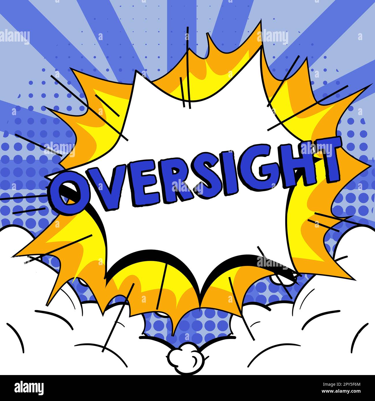 Text sign showing Oversight. Business showcase Watch Organize job to ...