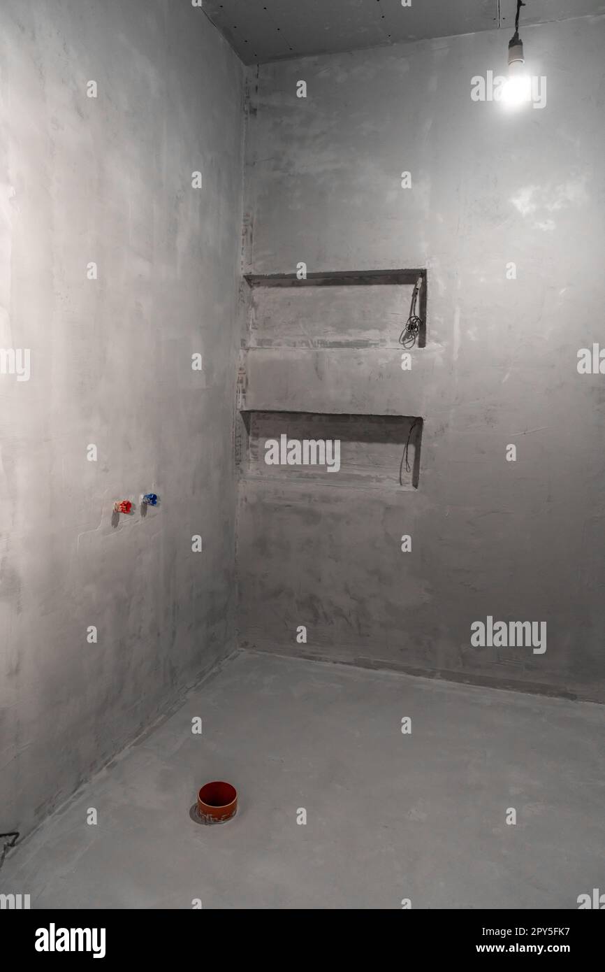 room under construction of a new house Stock Photo - Alamy