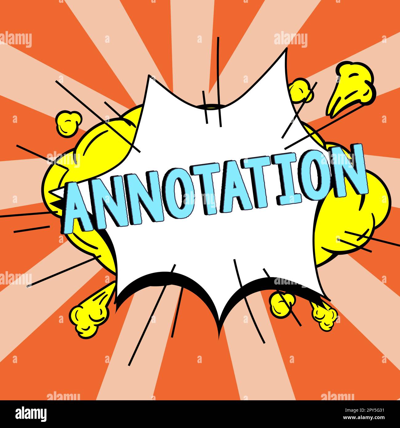 Hand Writing Sign Annotation Conceptual Photo Note Added By Way Of Comment Or Explanation Stock