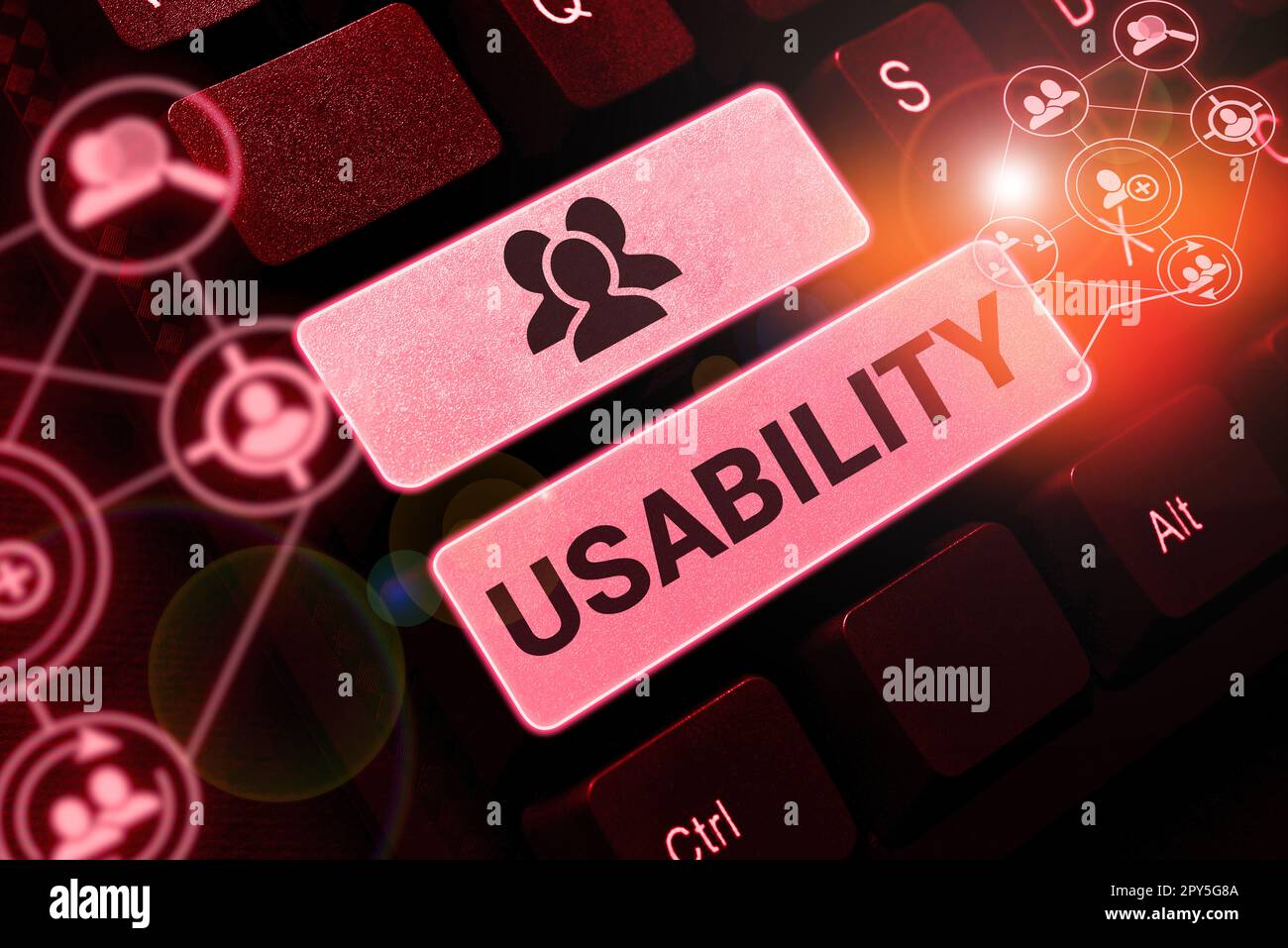 Conceptual display Usability. Business approach A word assosiated with ...