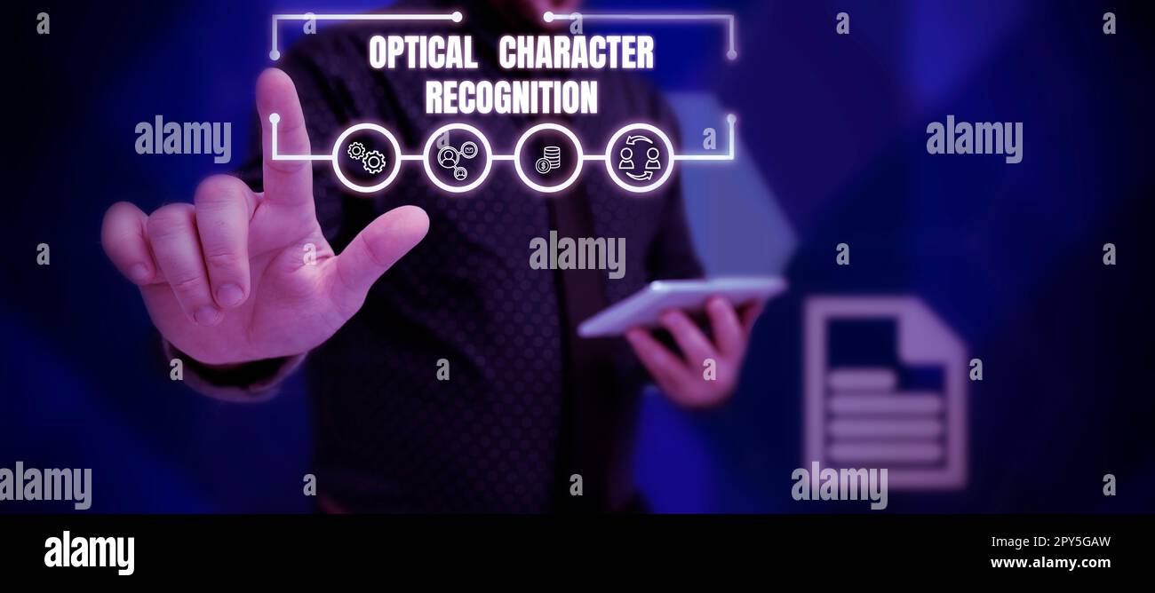 Text showing inspiration Optical Character Recognition. Word for the ... Text showing inspiration Optical Character Recognition. Word for the ...