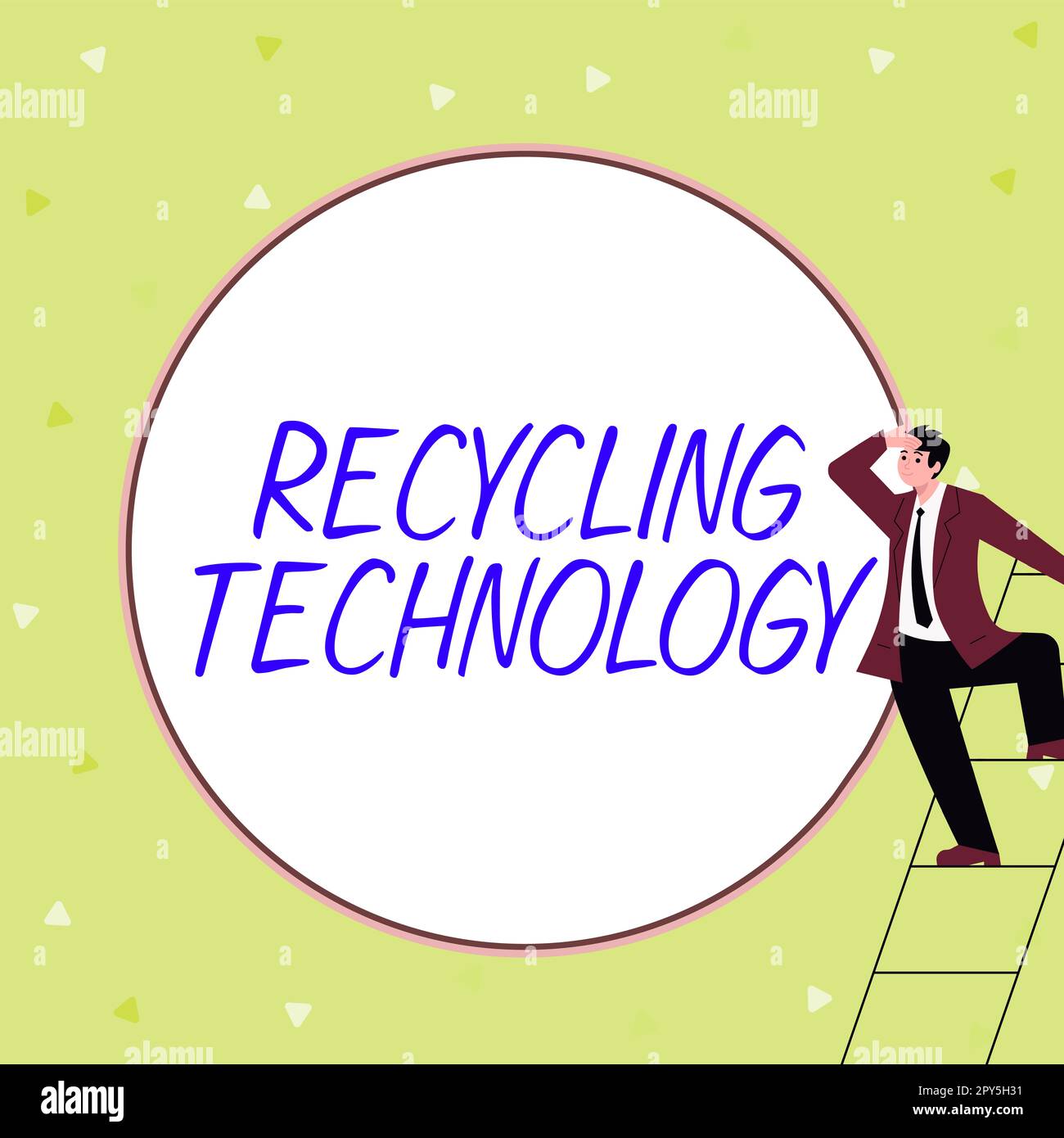 Handwriting text Recycling Technology. Conceptual photo the methods for ...