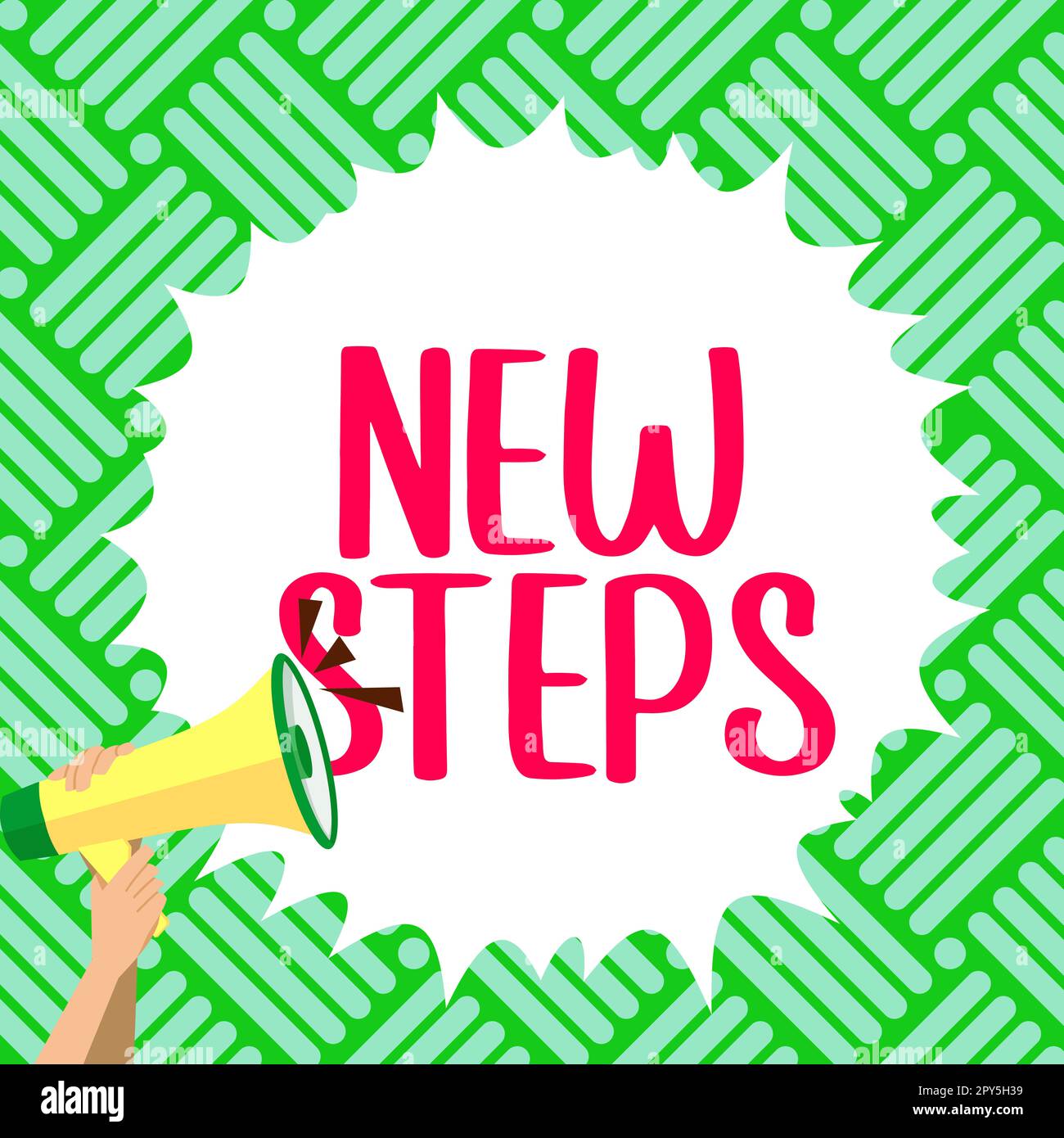 Text showing inspiration Next Steps. Business showcase numper of ...