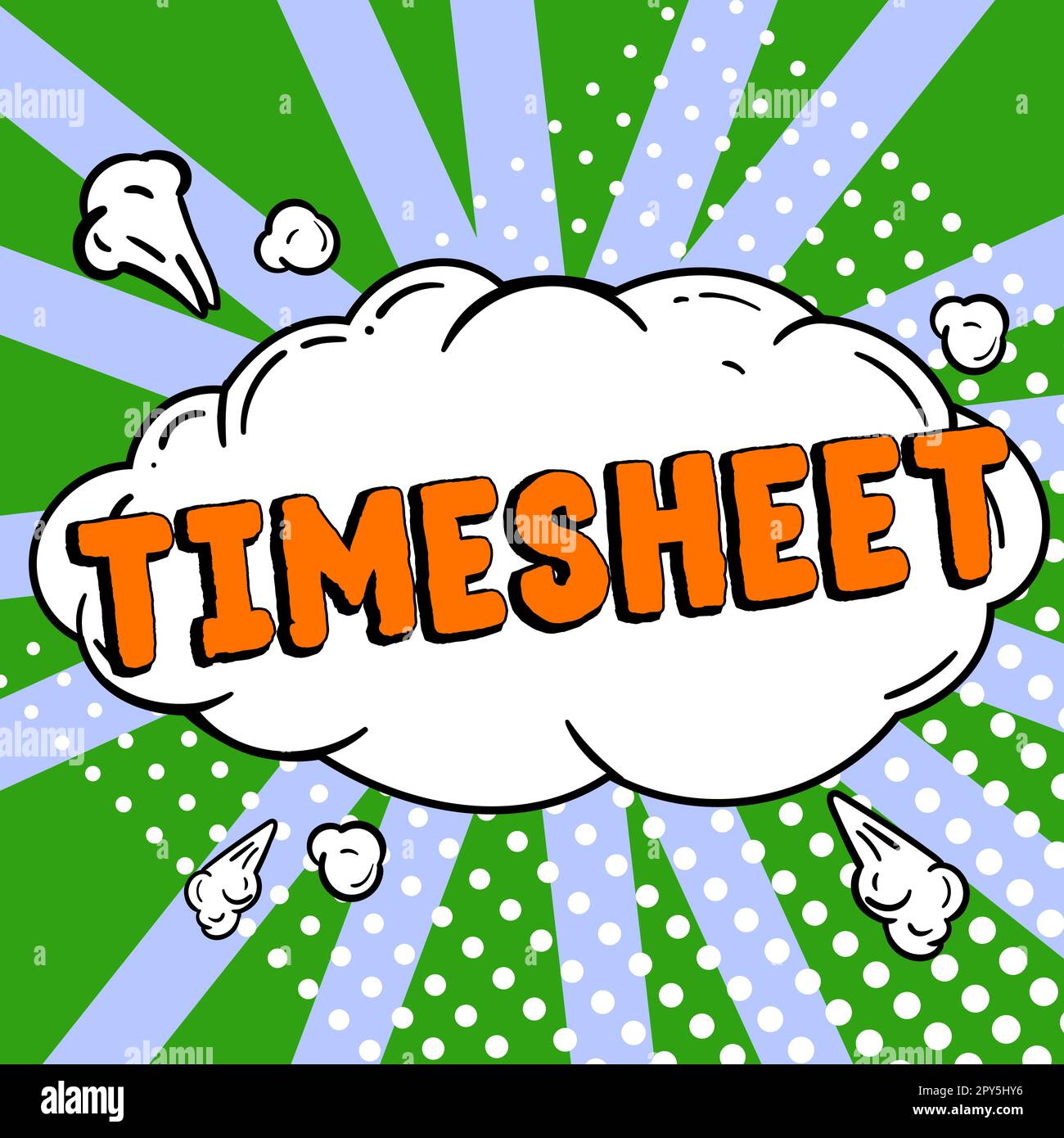 Handwriting text Timesheet. Word Written on graphical representation of ...