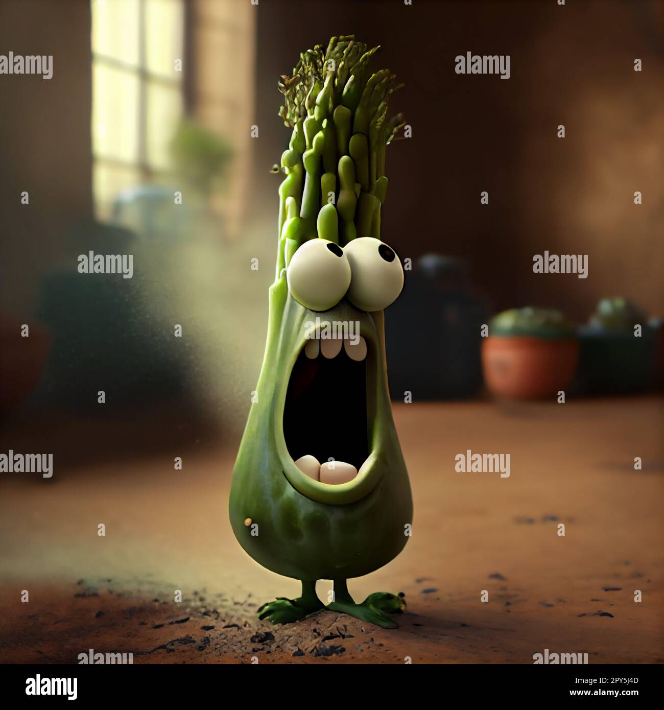 Screaming face drawing hi-res stock photography and images - Alamy