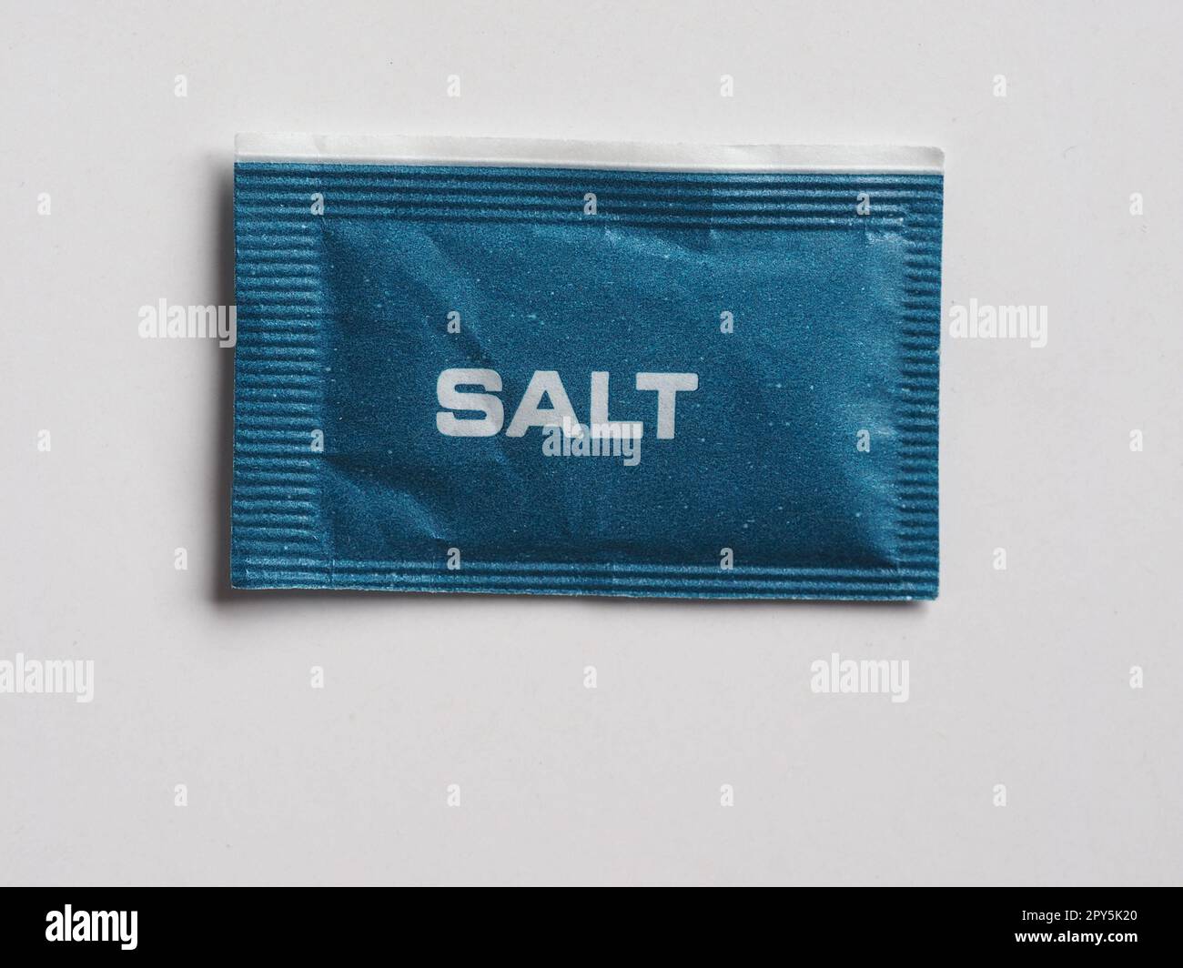 single dose salt sachet Stock Photo - Alamy