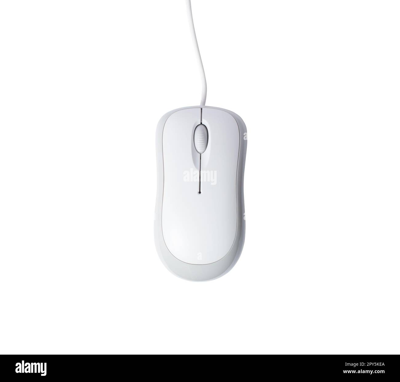 Image of a white mouse computer, screen pointer Stock Photo - Alamy