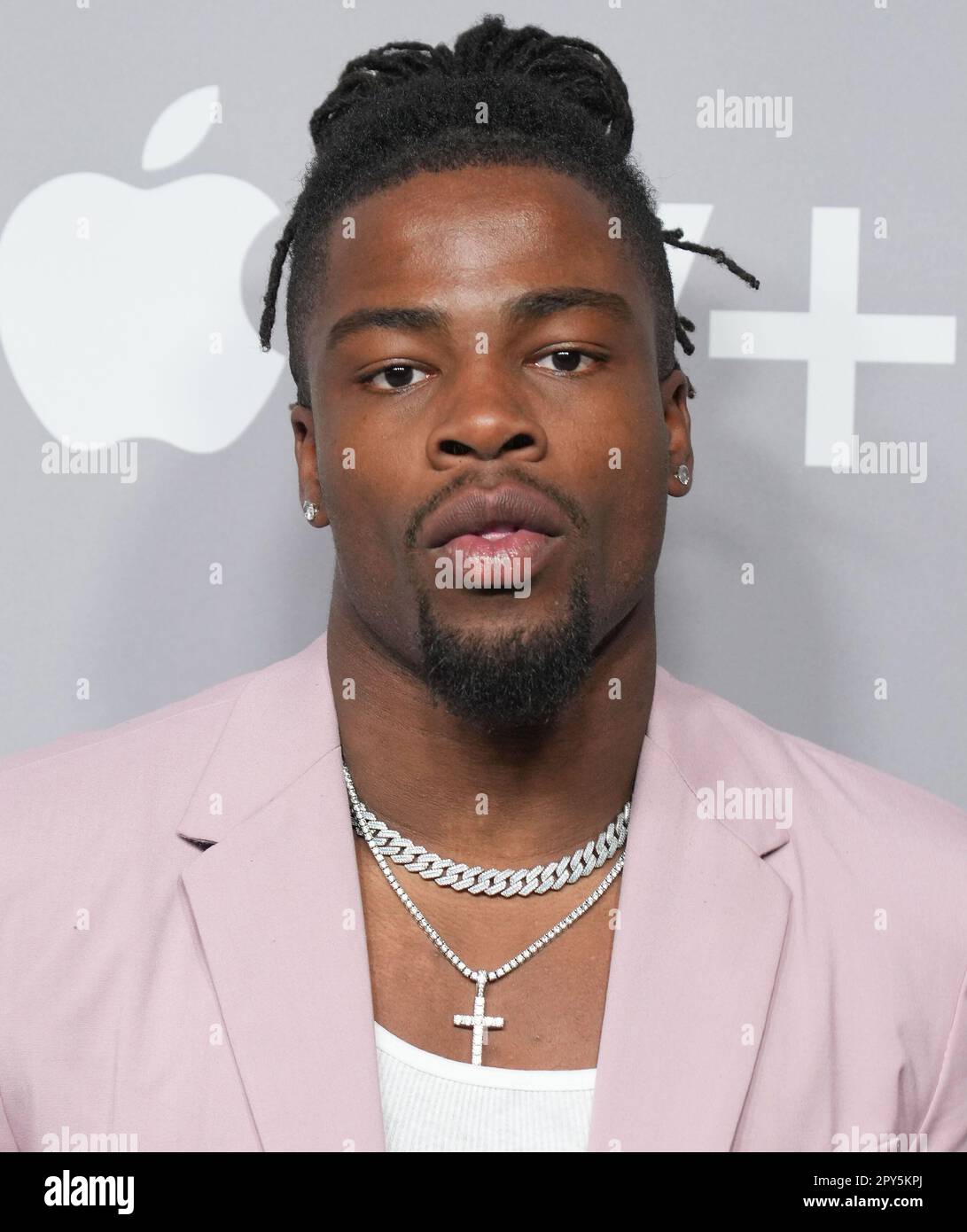 Los Angeles, USA. 02nd May, 2023. Obi Nnadi arrives at the Apple TV In ...