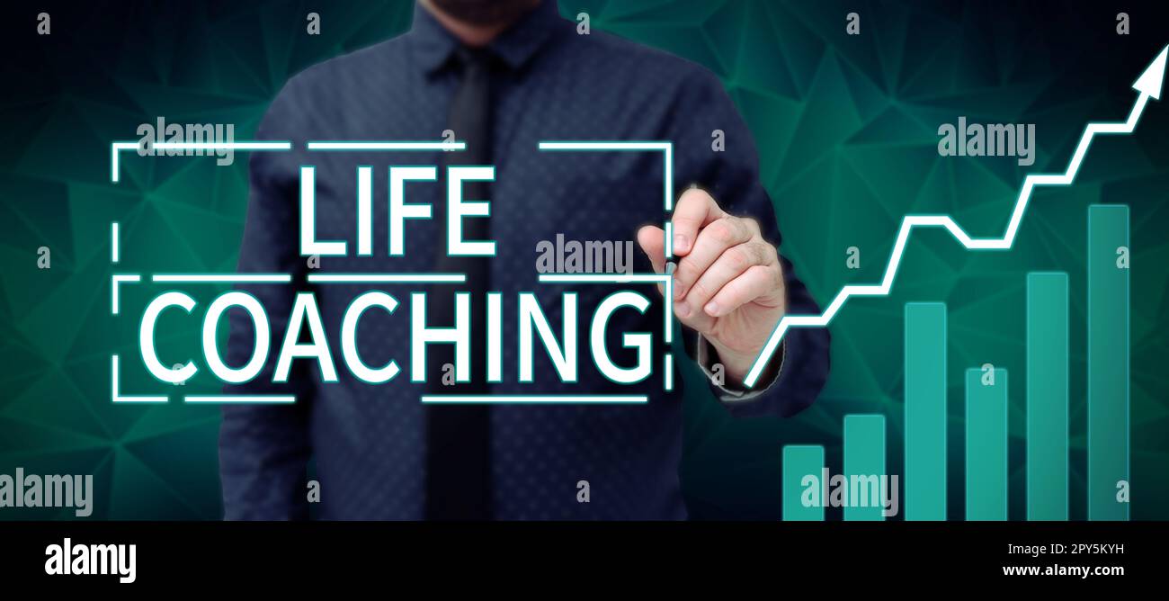 Handwriting text Life Coaching. Concept meaning Improve Lives by ...