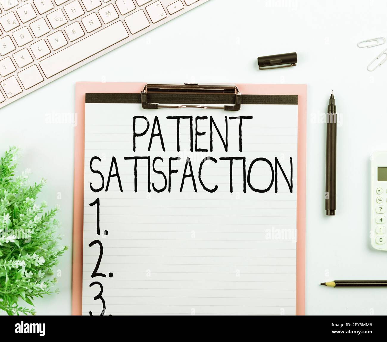 Inspiration showing sign Patient Satisfaction. Word Written on ...