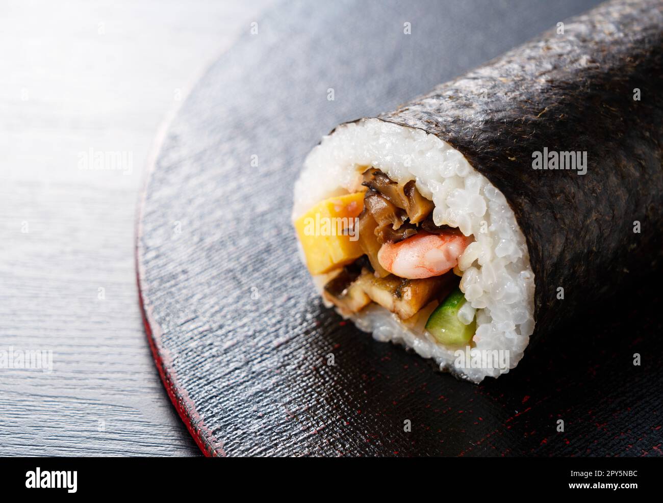 Japanese black tray placed hi-res stock photography and images - Alamy
