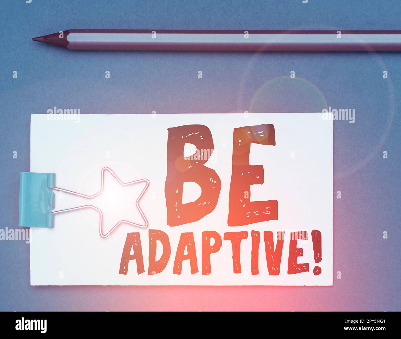 Conceptual display Be Adaptive. Internet Concept make the difference ...