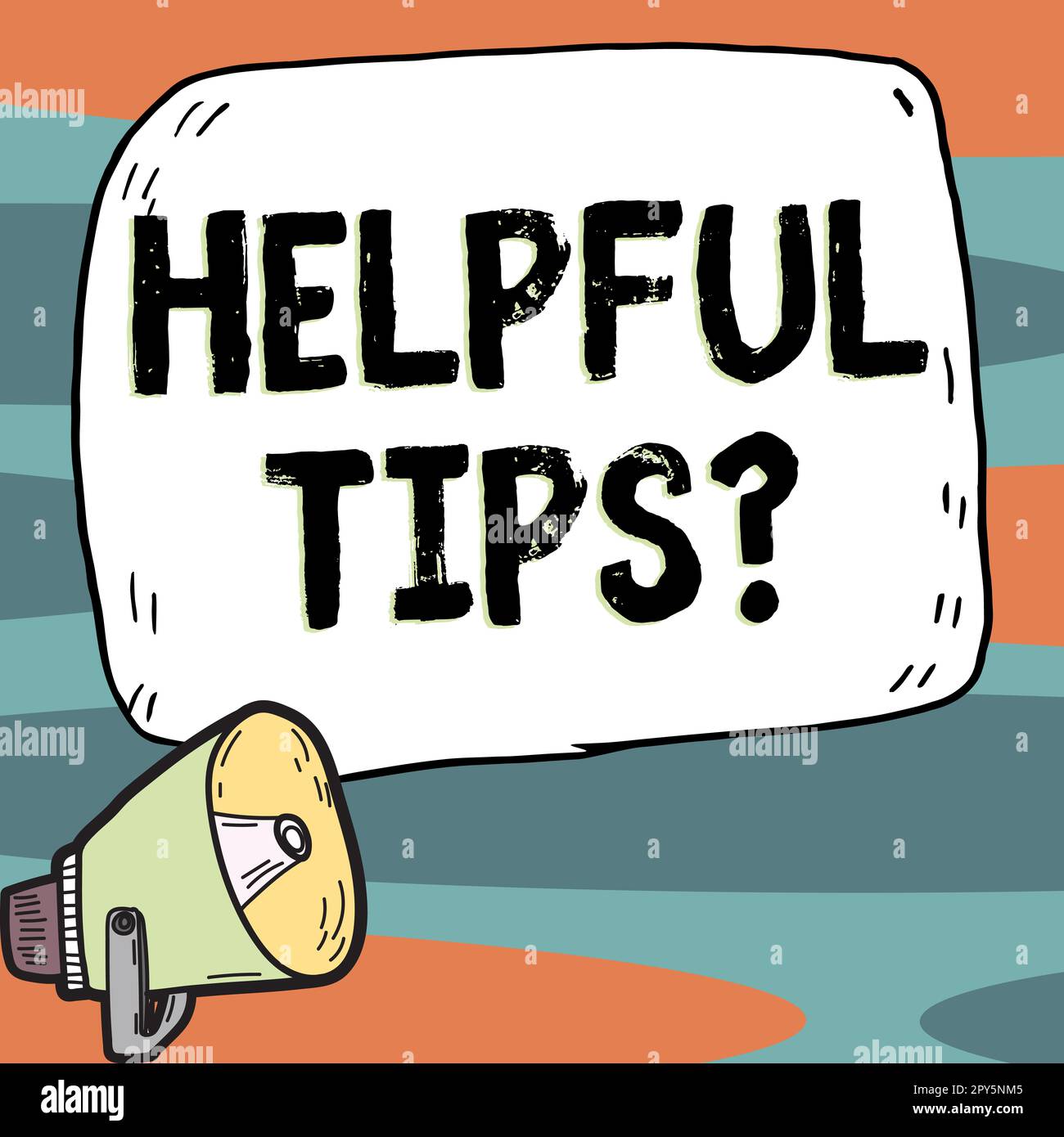 Conceptual caption Helpful Tips. Internet Concept advices given to be ...