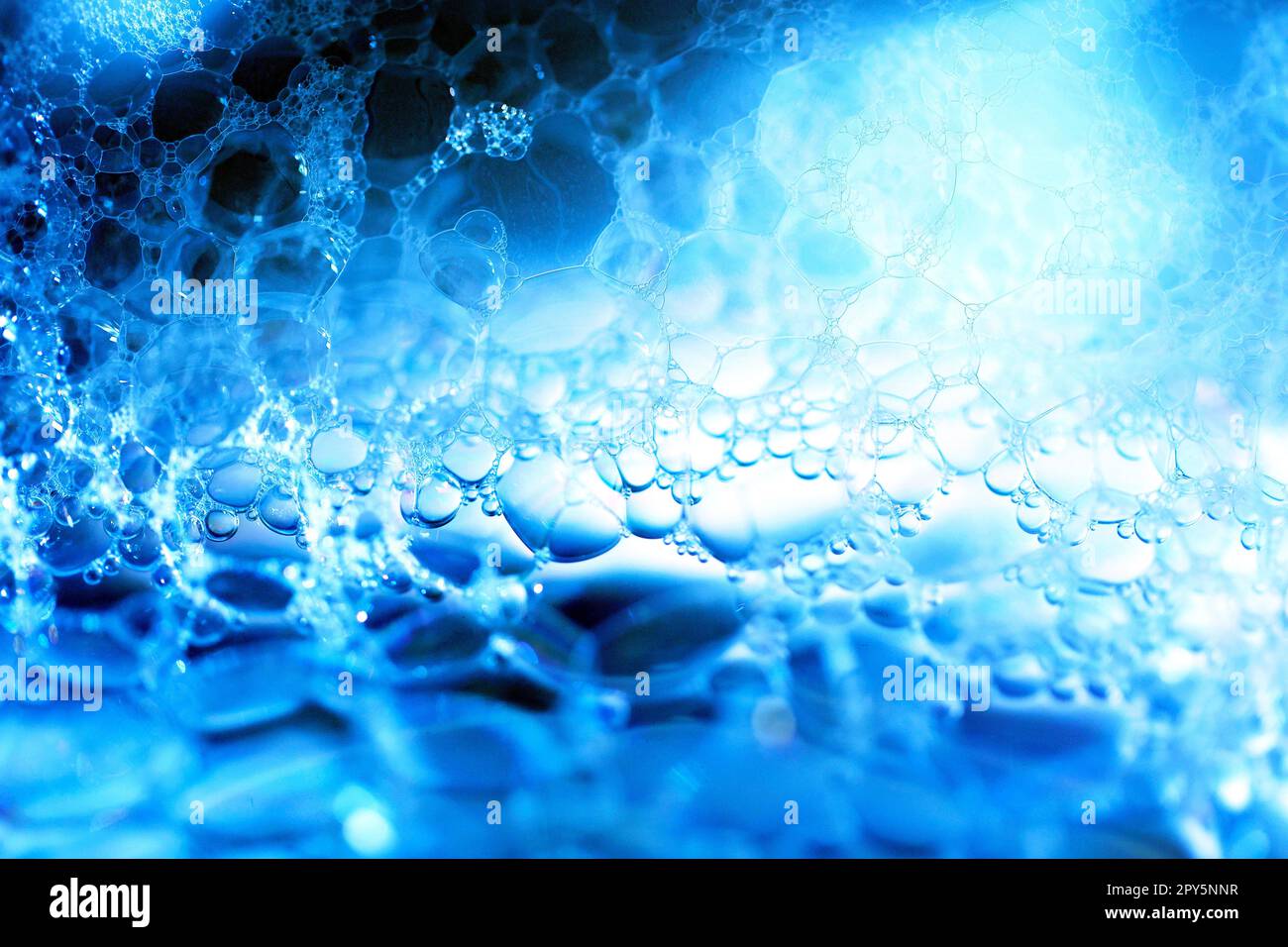 Detergent bubbles, bubble closeup background image Stock Photo - Alamy