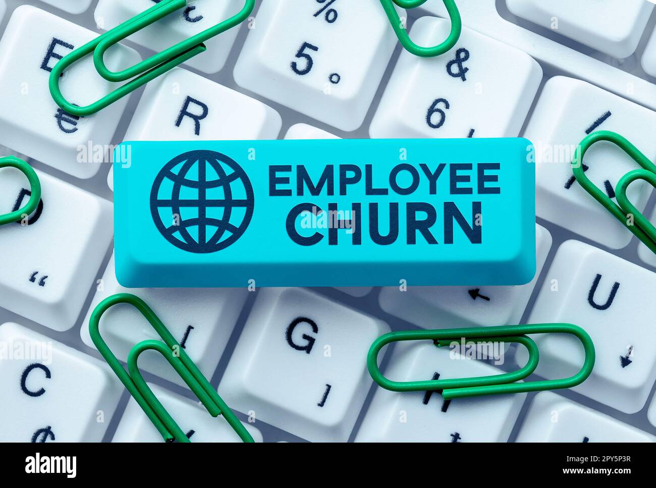 Writing displaying text Employee Churn. Word Written on rate of change ...