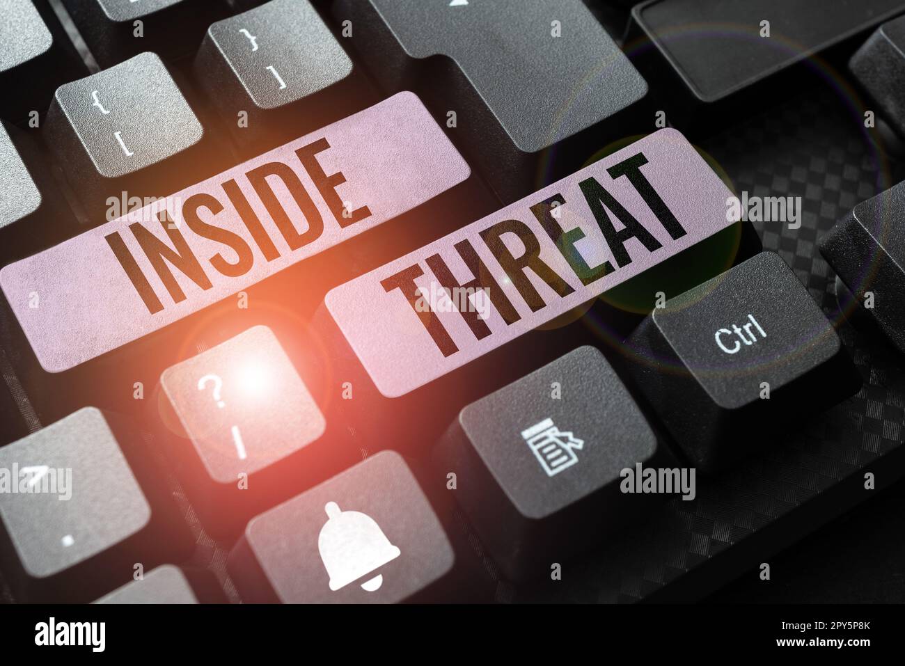 Text showing inspiration Inside Threat. Business idea Information that ... Text showing inspiration Inside Threat. Business idea Information that ...