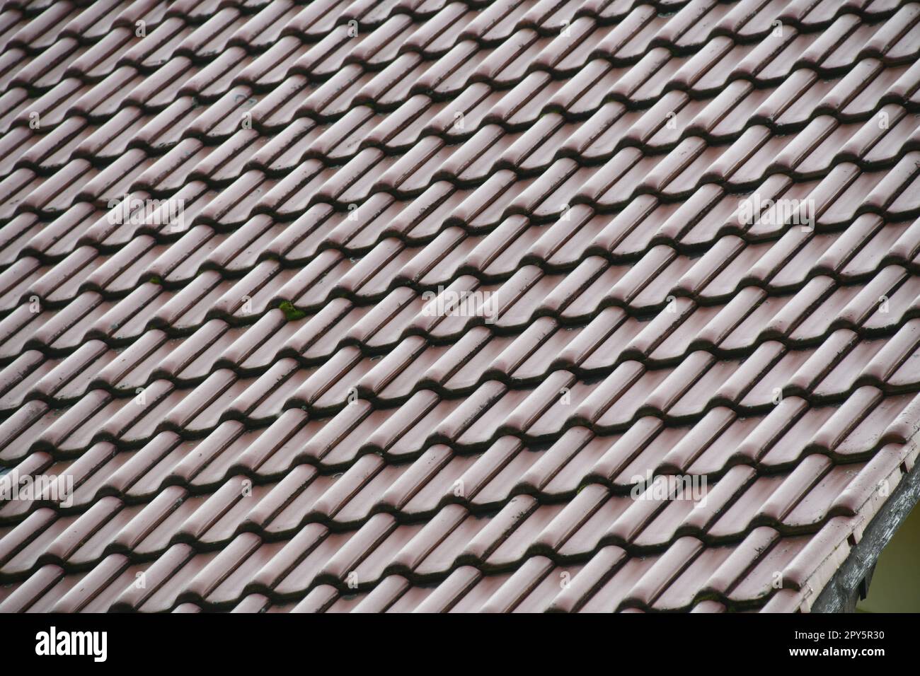 Roof tiles in the province of Bavaria, Germany, October 2022 Stock ...