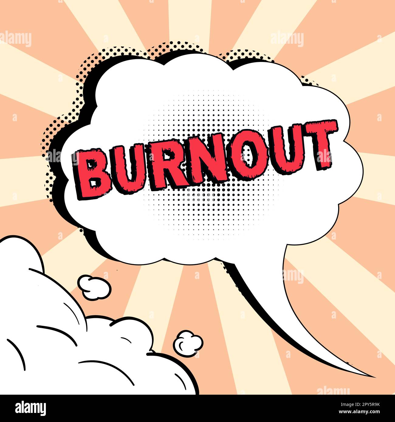 Handwriting text Burnout. Word Written on Feeling of physical and ...