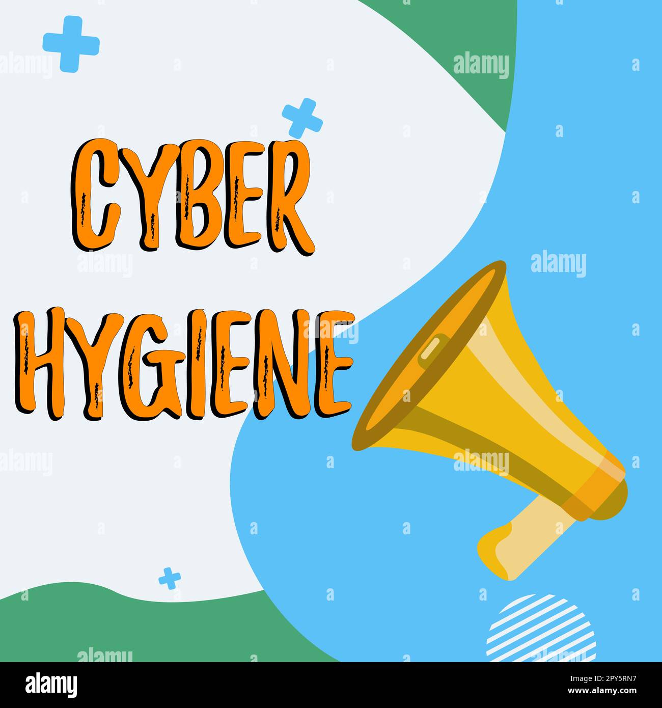 Inspiration showing sign Cyber Hygiene. Business showcase steps that ...
