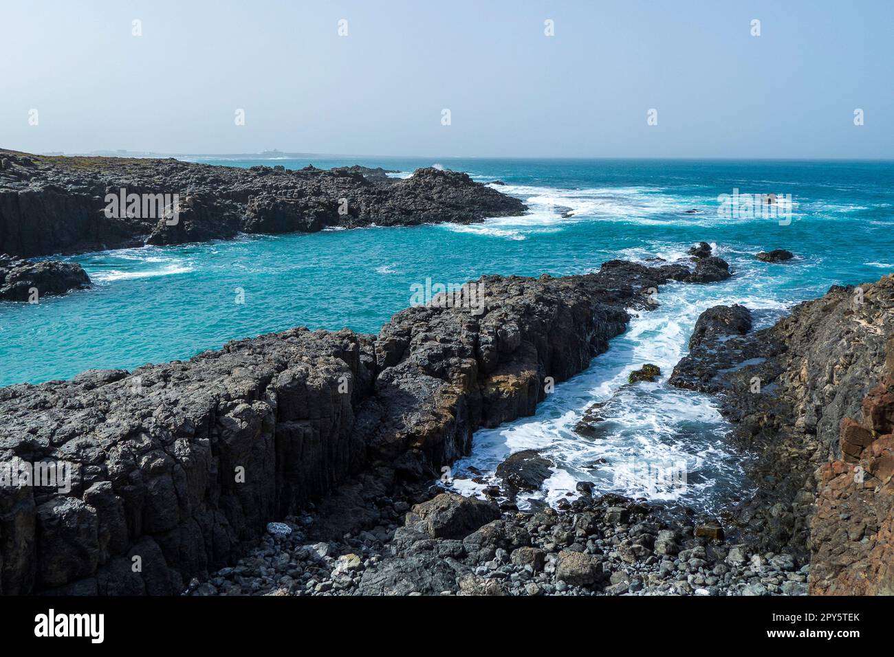 Cape Verde - Boa Vista, Sal Rei - Praia de Cruz Stock Photo - Alamy