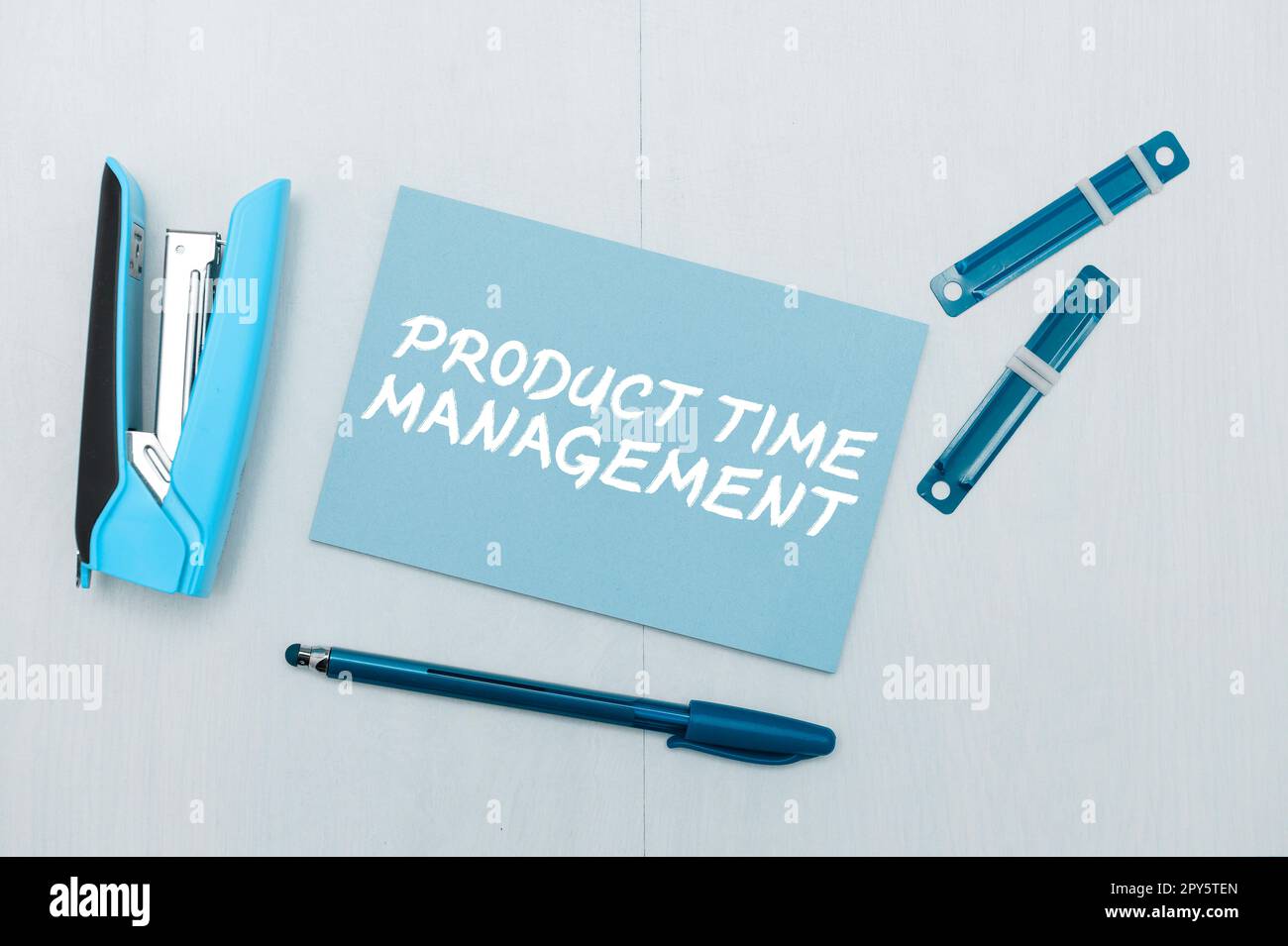 Sign displaying Product Time Management. Concept meaning process of ...
