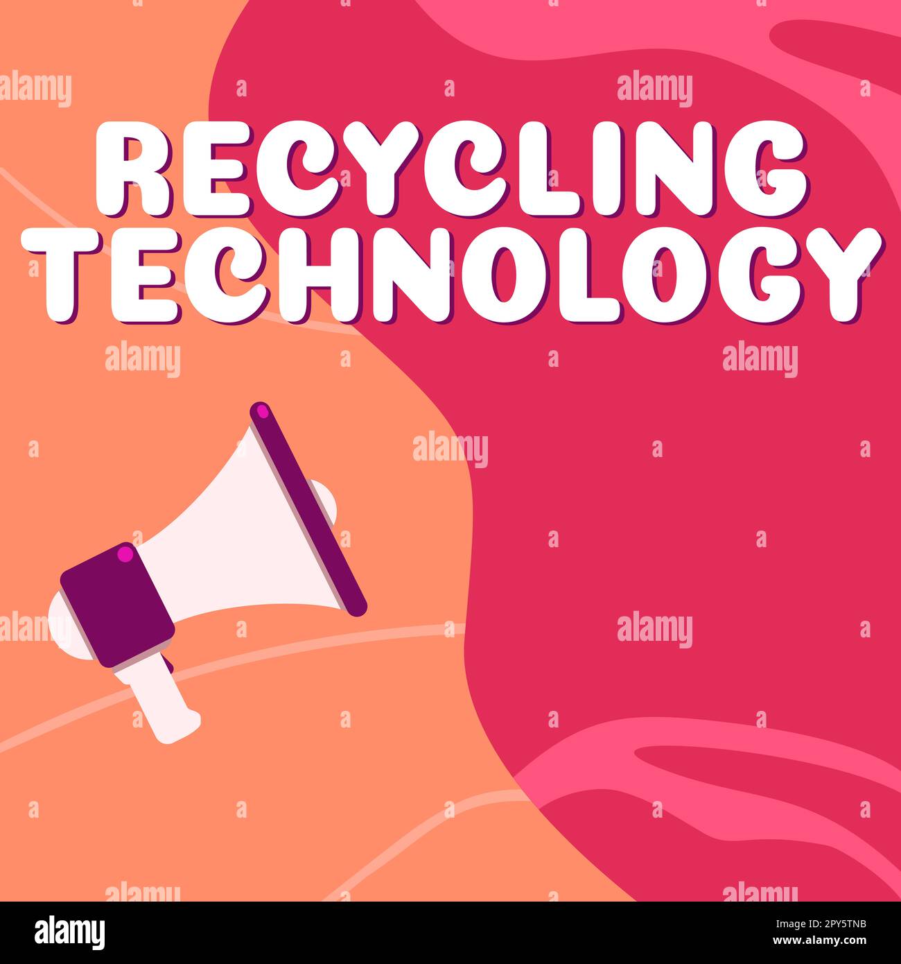 Hand writing sign Recycling Technology. Business showcase the methods ...