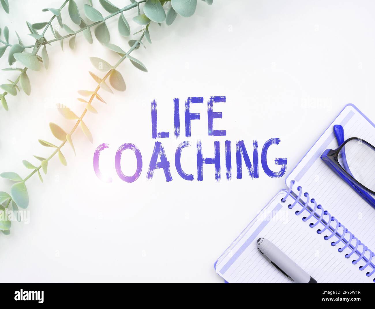 Text showing inspiration Life Coaching. Business concept Improve Lives ...