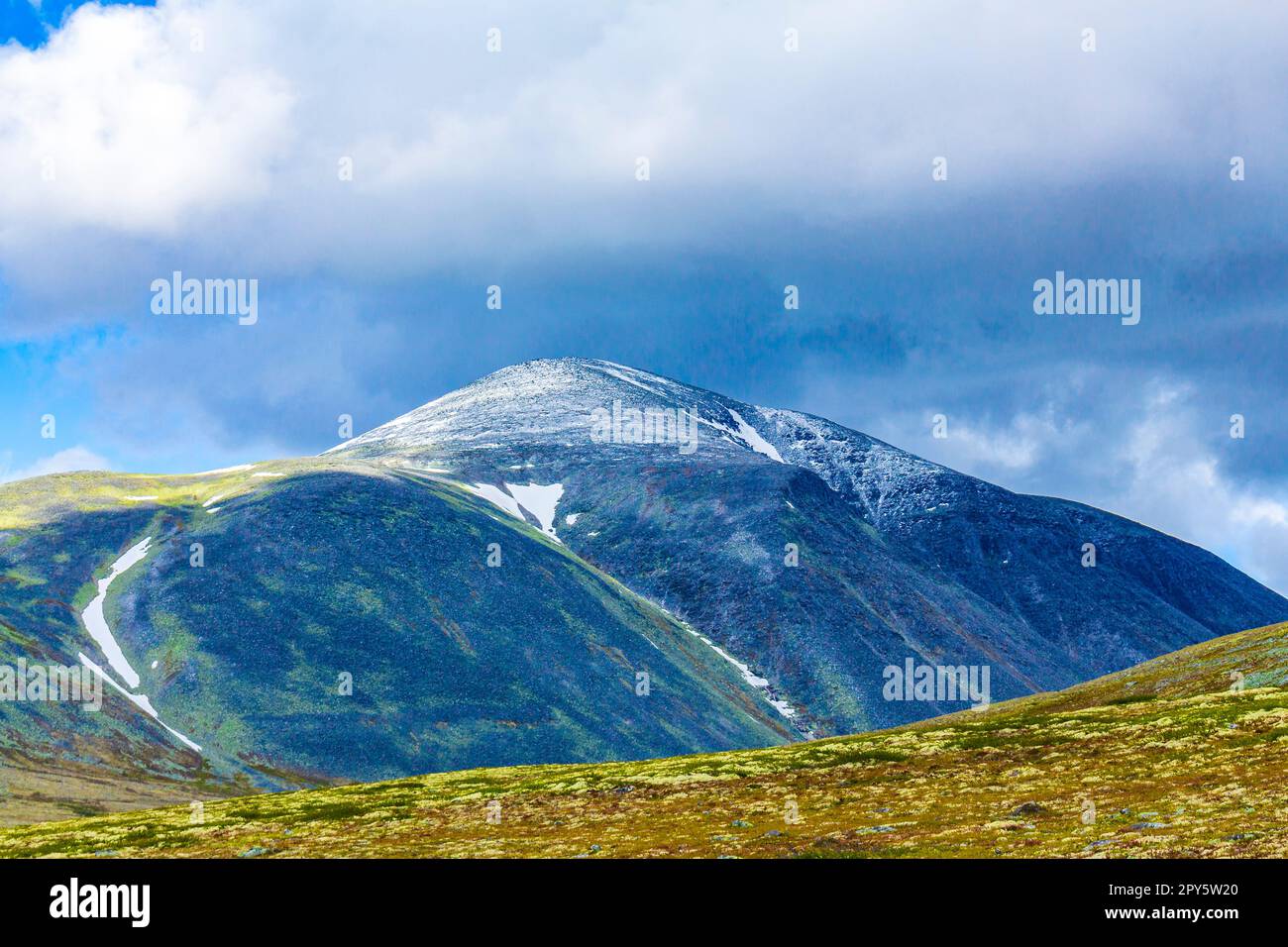 Beautiful mountain and landscape nature panorama Rondane National Park ...