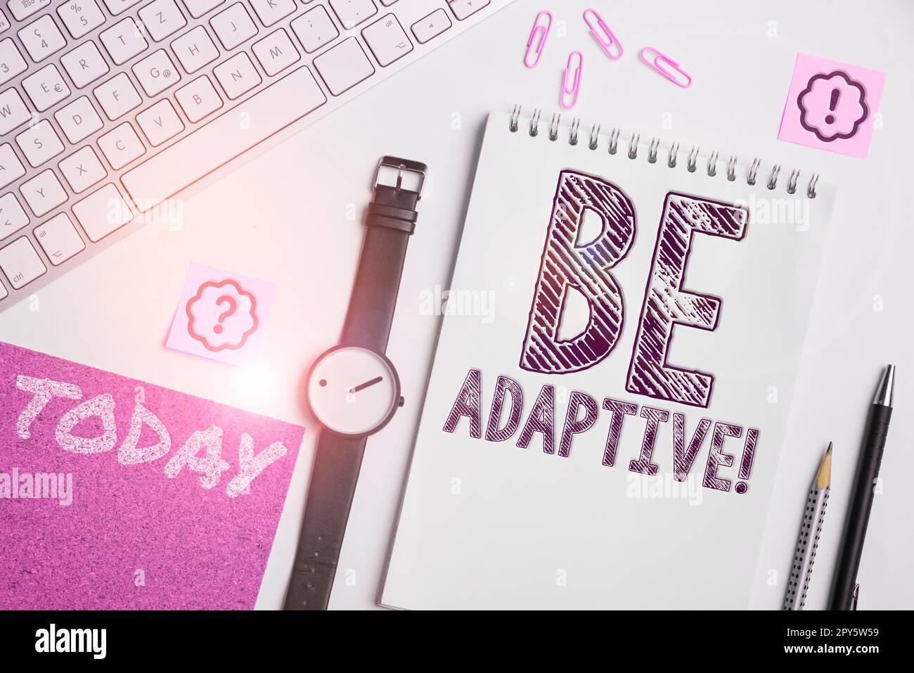 Conceptual display Be Adaptive. Business concept make the difference ...