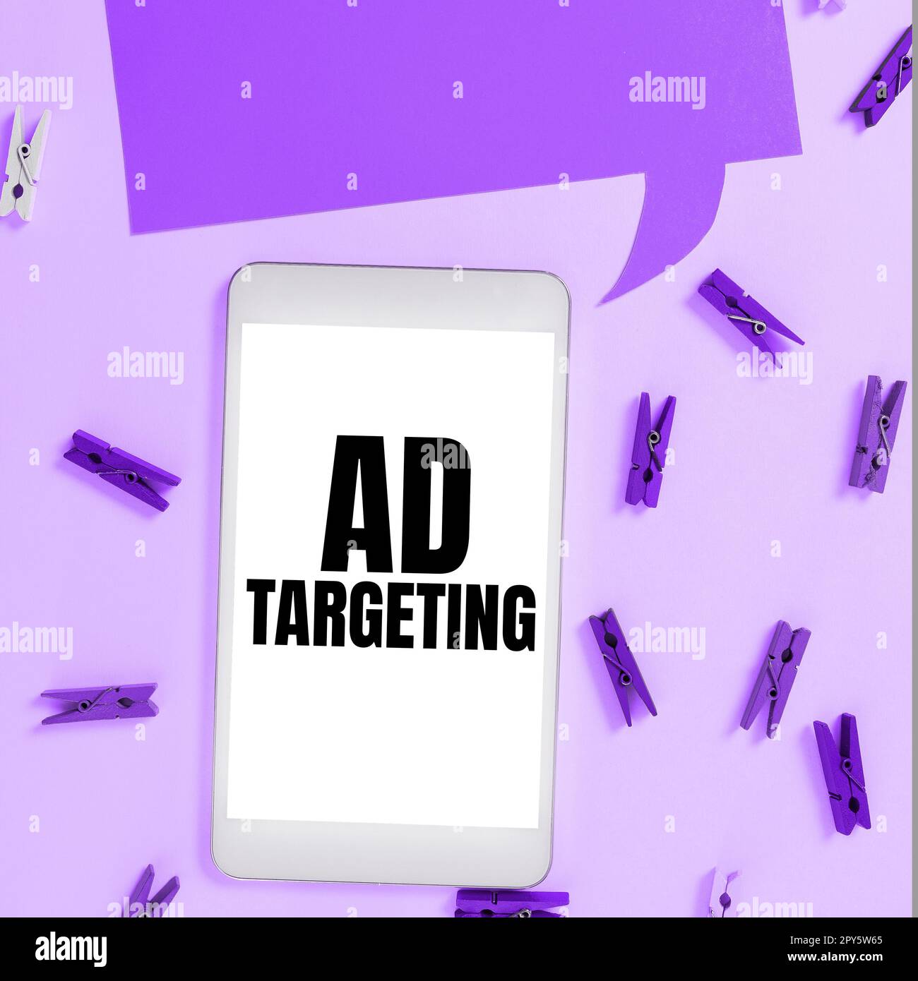 Sign Displaying Ad Targeting Business Concept Target The Most Receptive Audiences With Certain